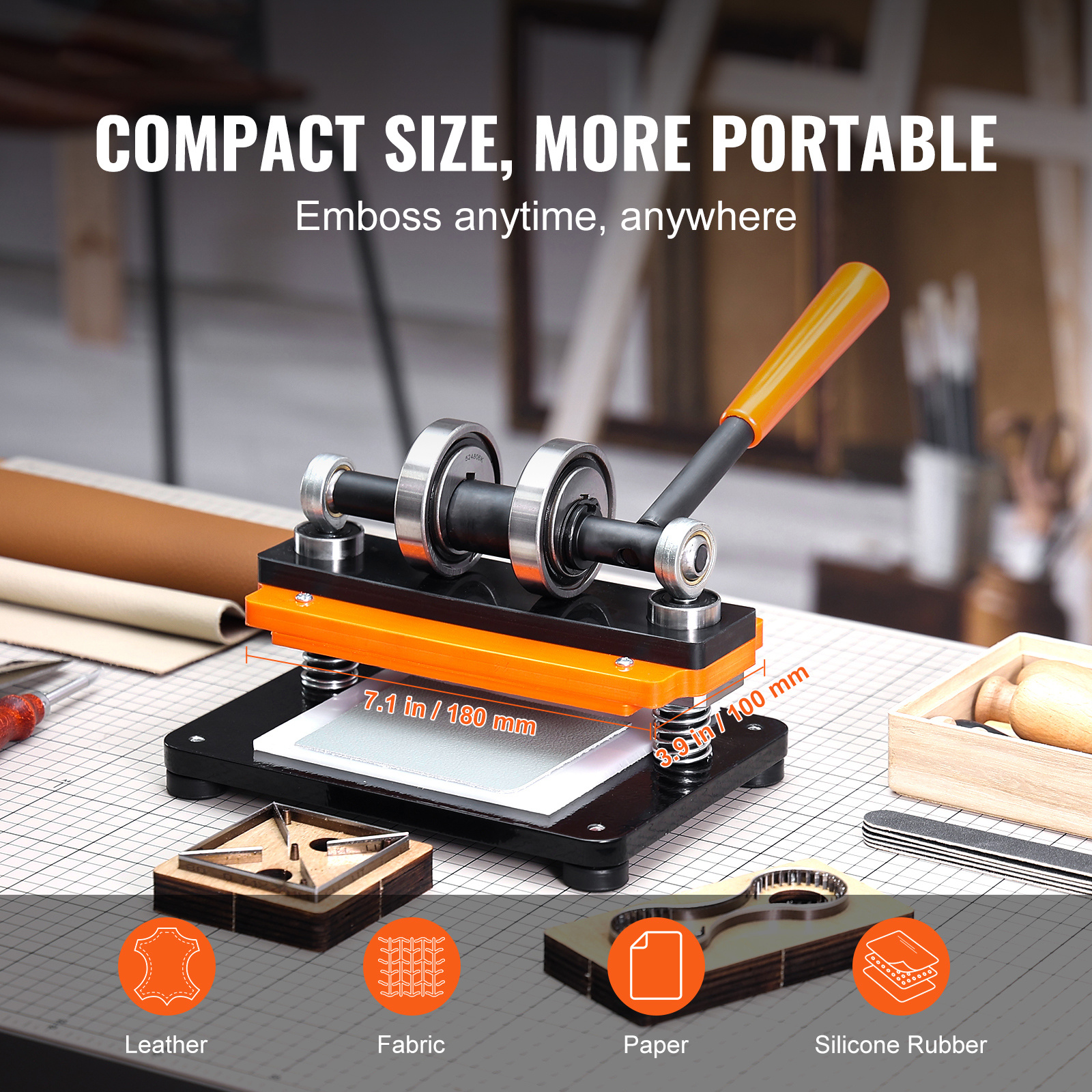 leather die cutter sold on Temu United States