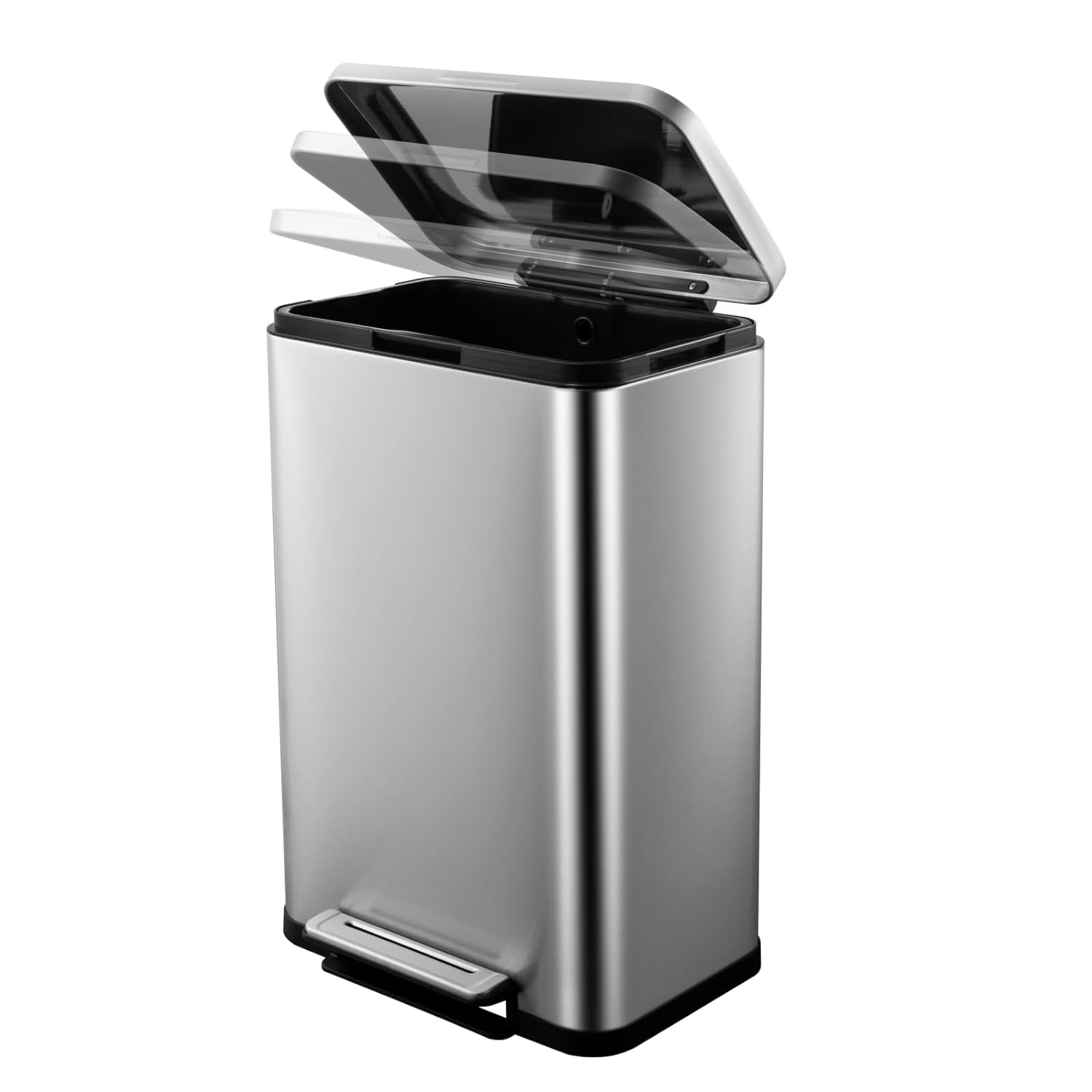 Garbage Bin Stainless Steel Garbage Bin 8 gallon - Temu