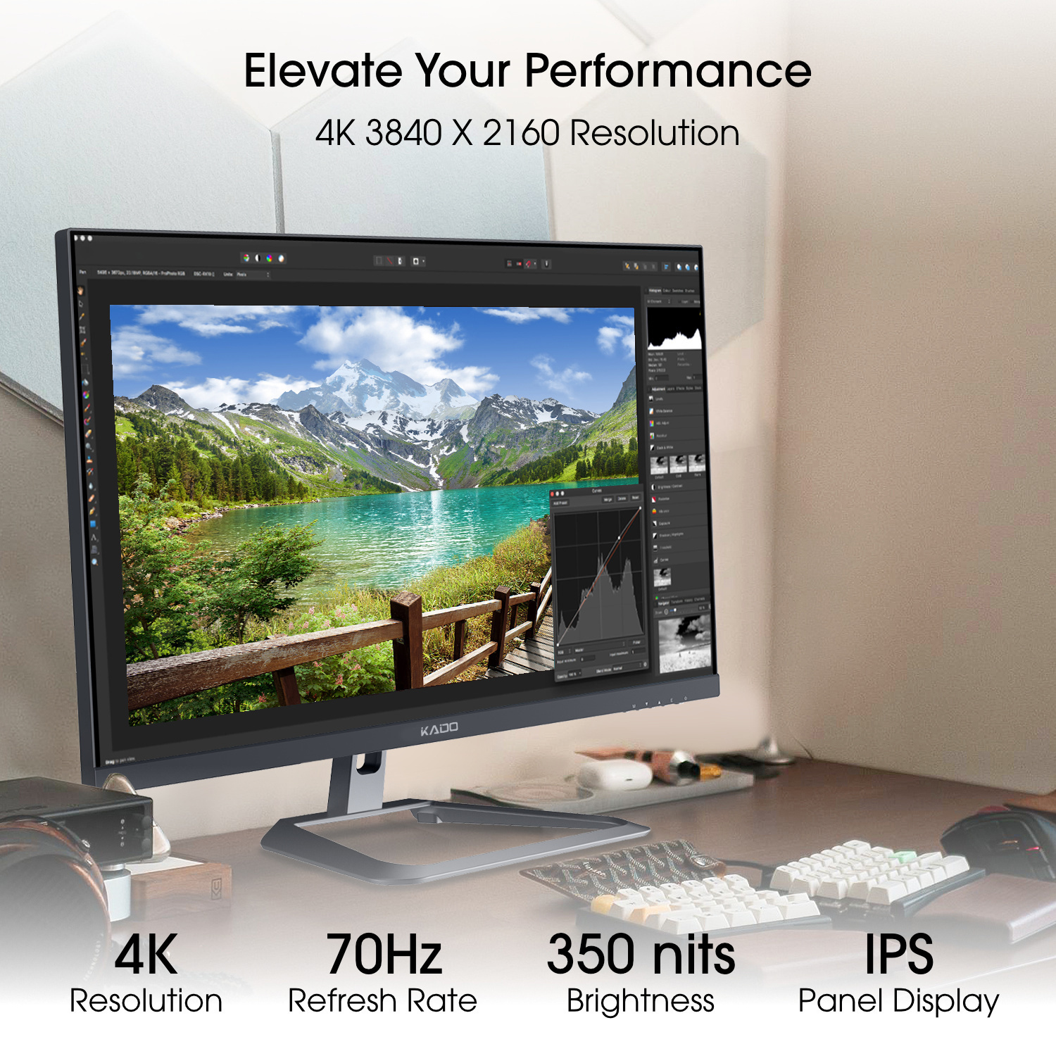 3840x2160 4k Hd Computer Monitor - Temu