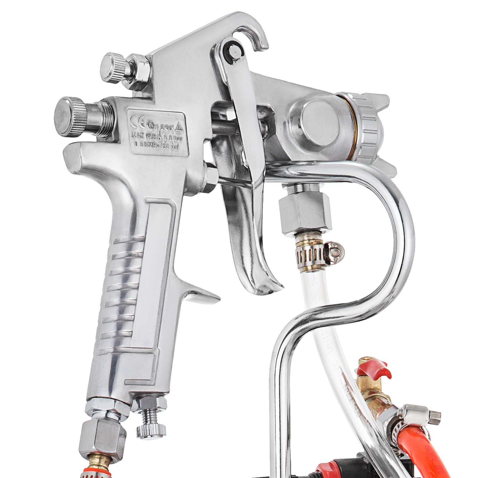 Pressure Pot Tank Pressure Pot Paint Sprayer 2.5 - Temu