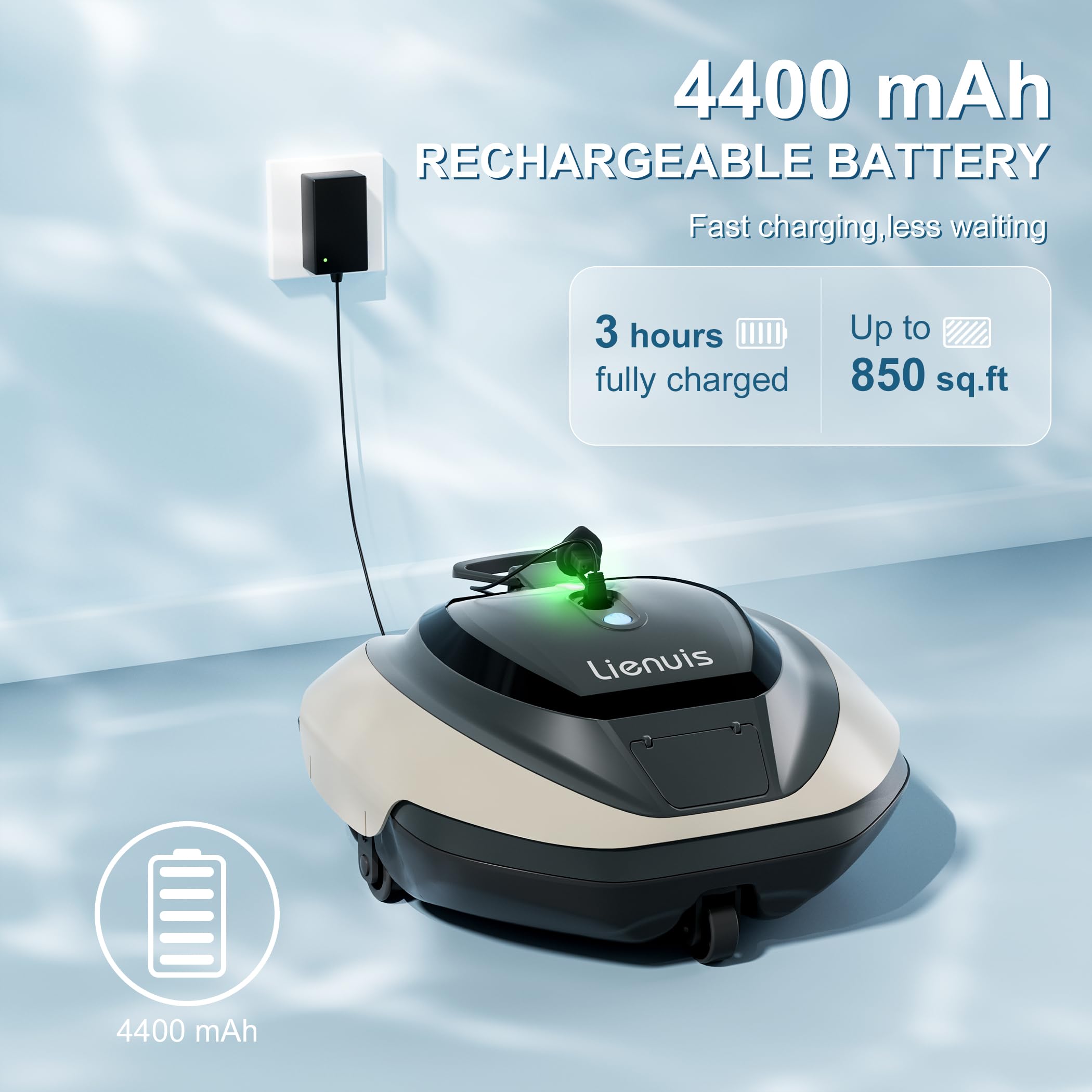 Robotic Pool Cleaner Pool Vacuum Robot 850 90 - Temu