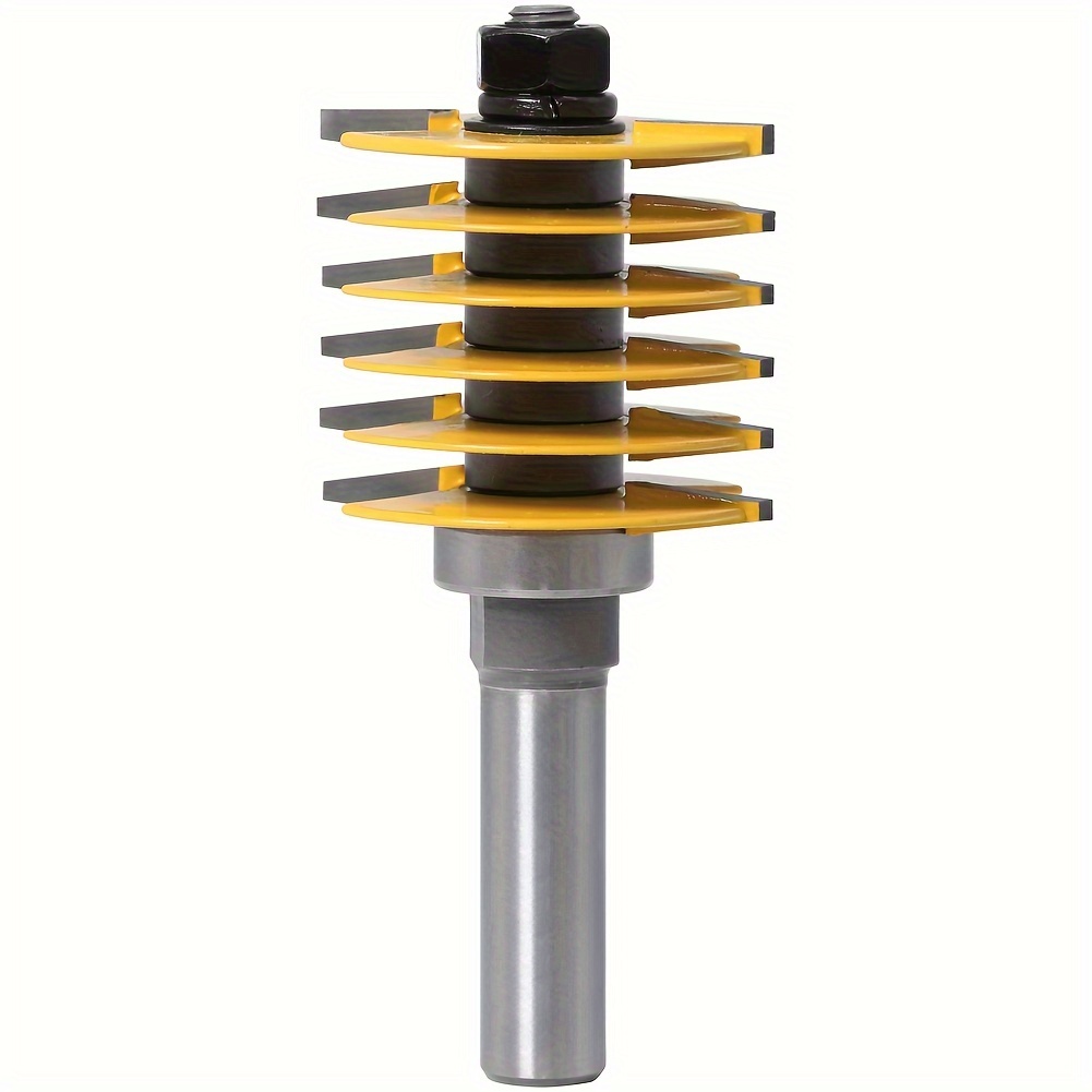 2 teeth Adjustable Finger Joint Router Bit 1/2 Shank High - Temu