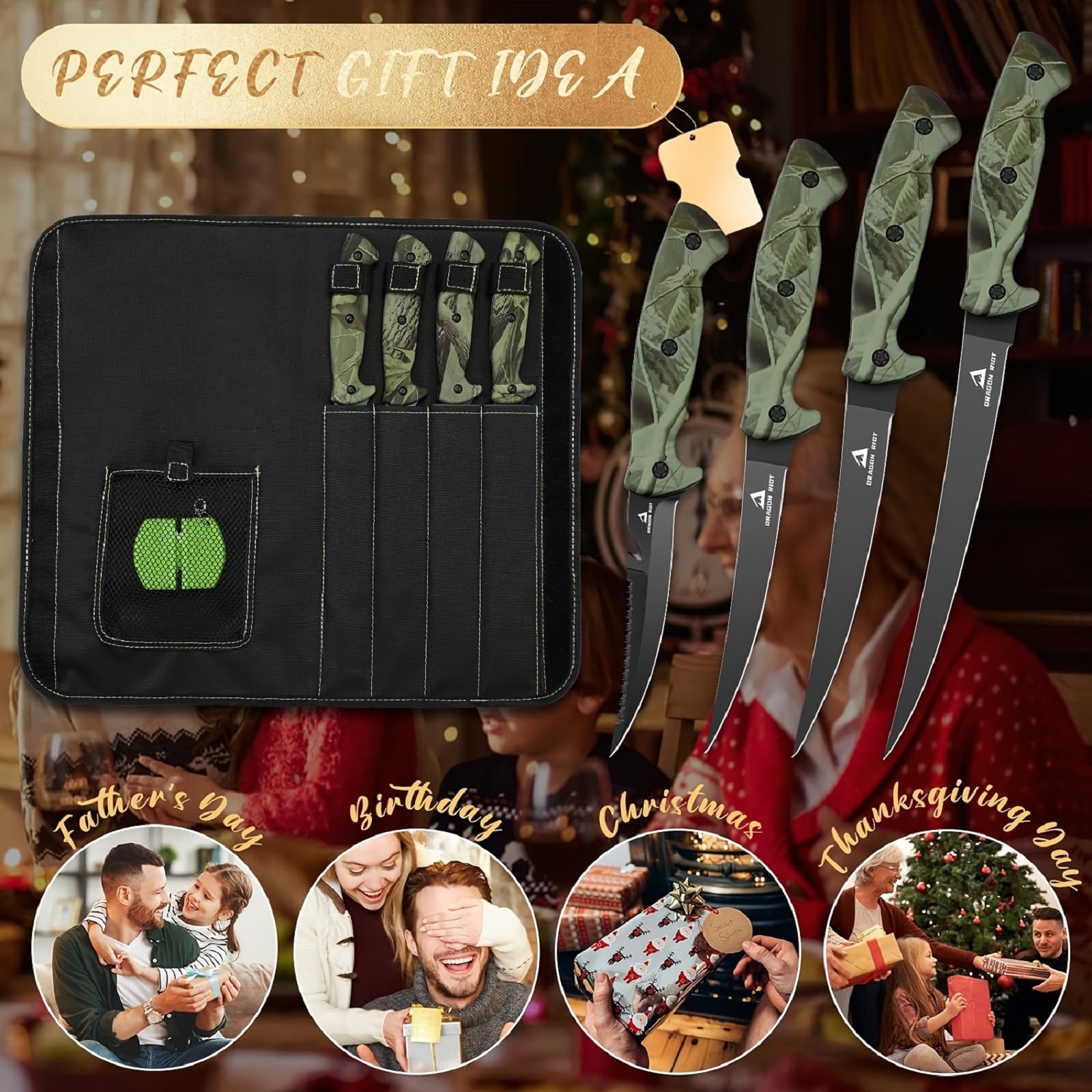 Fish Fillet Boning Knife Set Meat Cutting Ultra sharp German - Temu