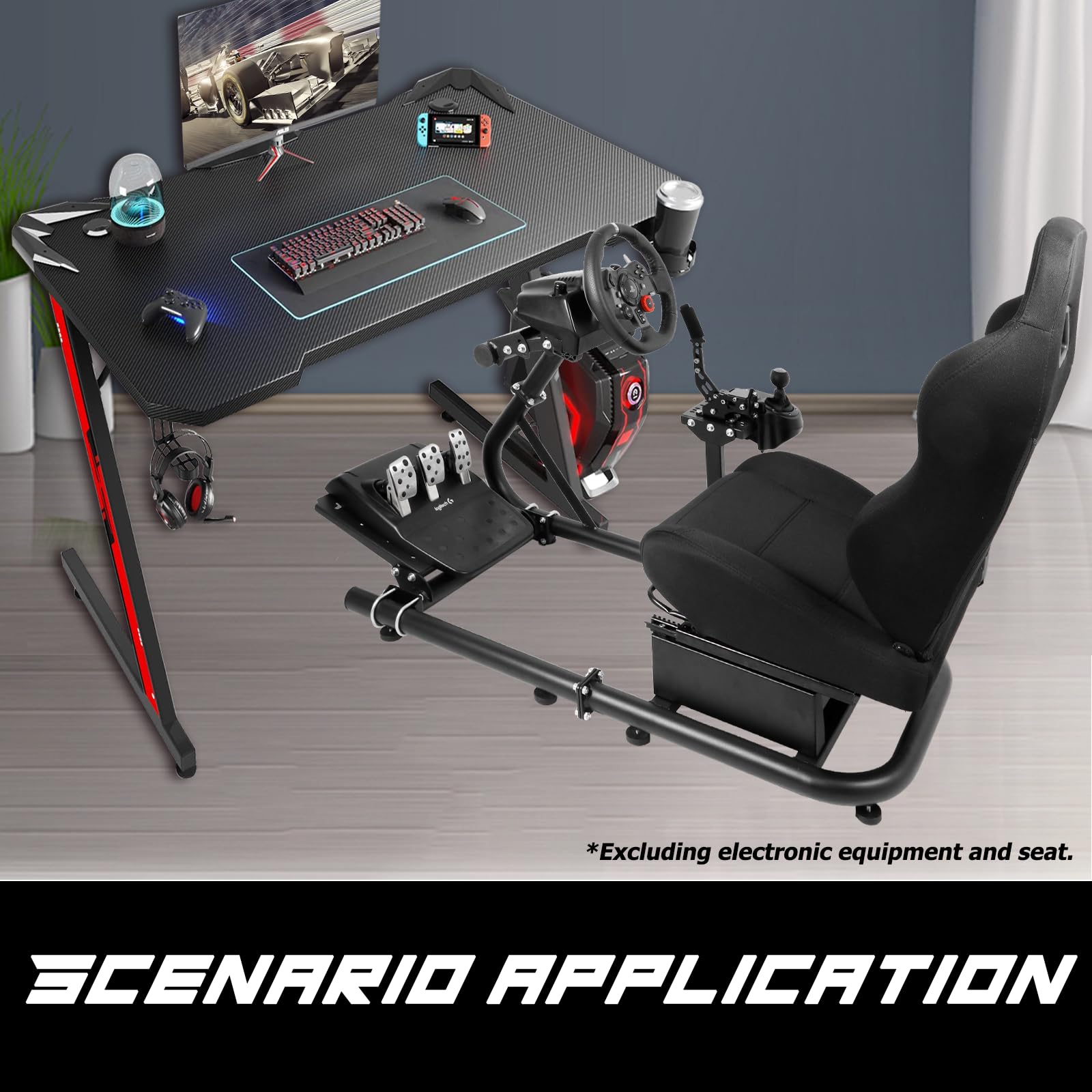 Pro Sim Cockpit Steering Wheel Stand Fits - Temu
