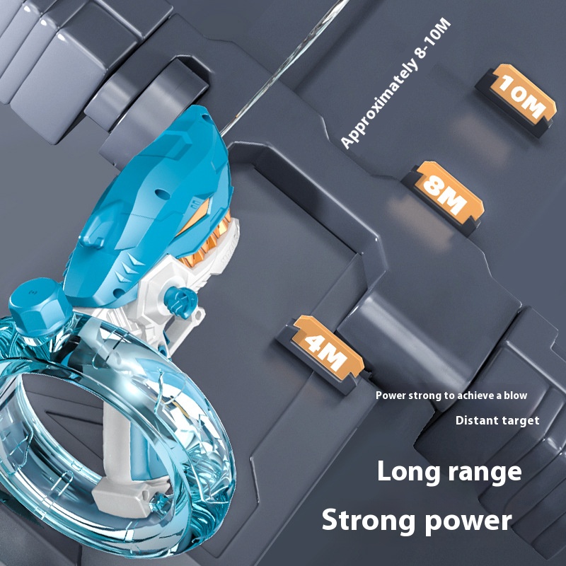 Electric High pressure Mechanical Shark Water Gun Fully - Temu