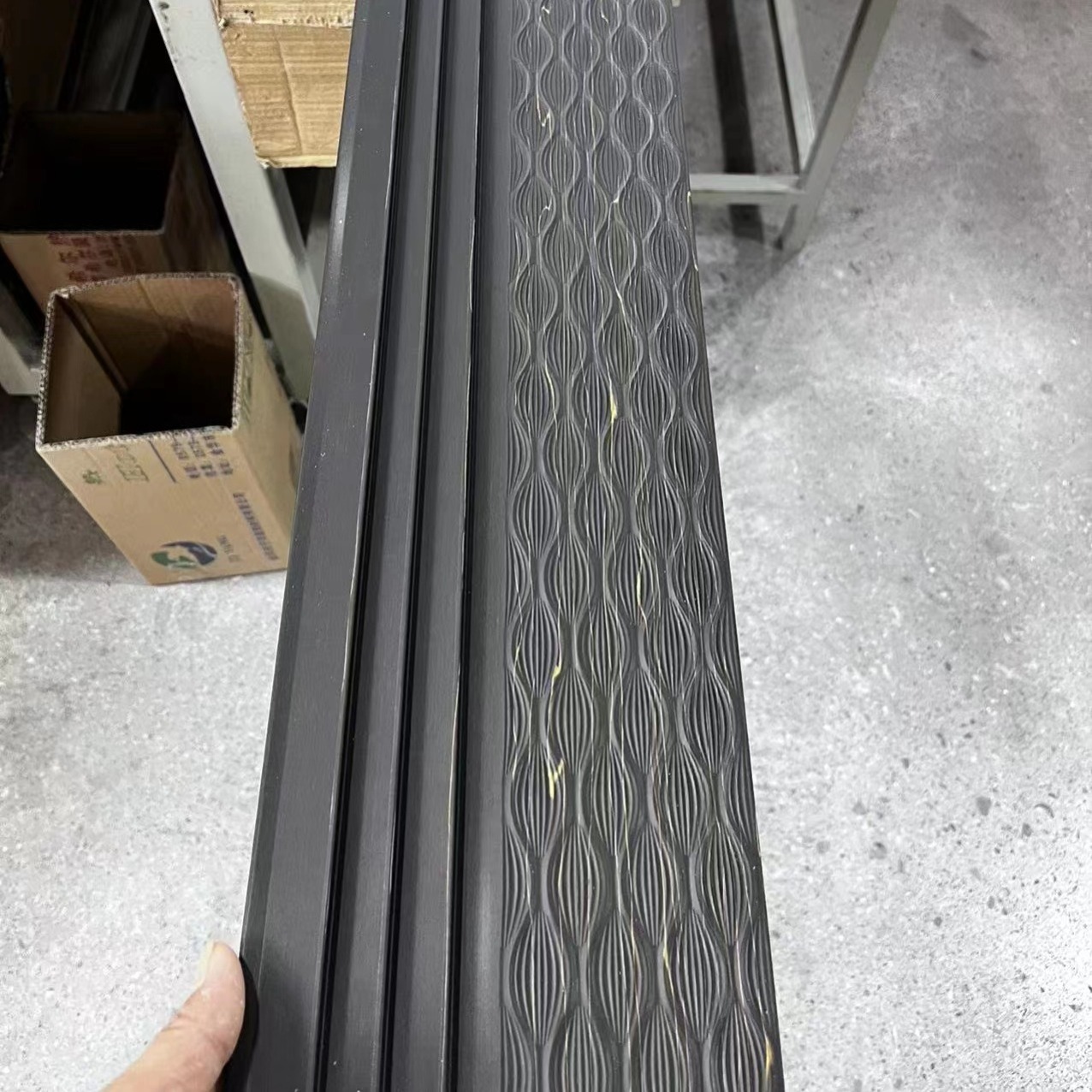 Black Coverage 12 . Vinyl Wall Siding Panel In Wood - Temu