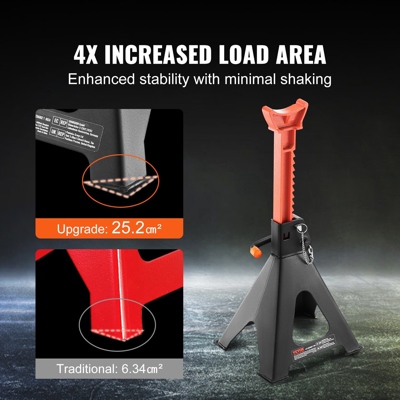 Jack Stands 6 Ton (13 000 Lbs) Capacity Car Jack Stands - Temu