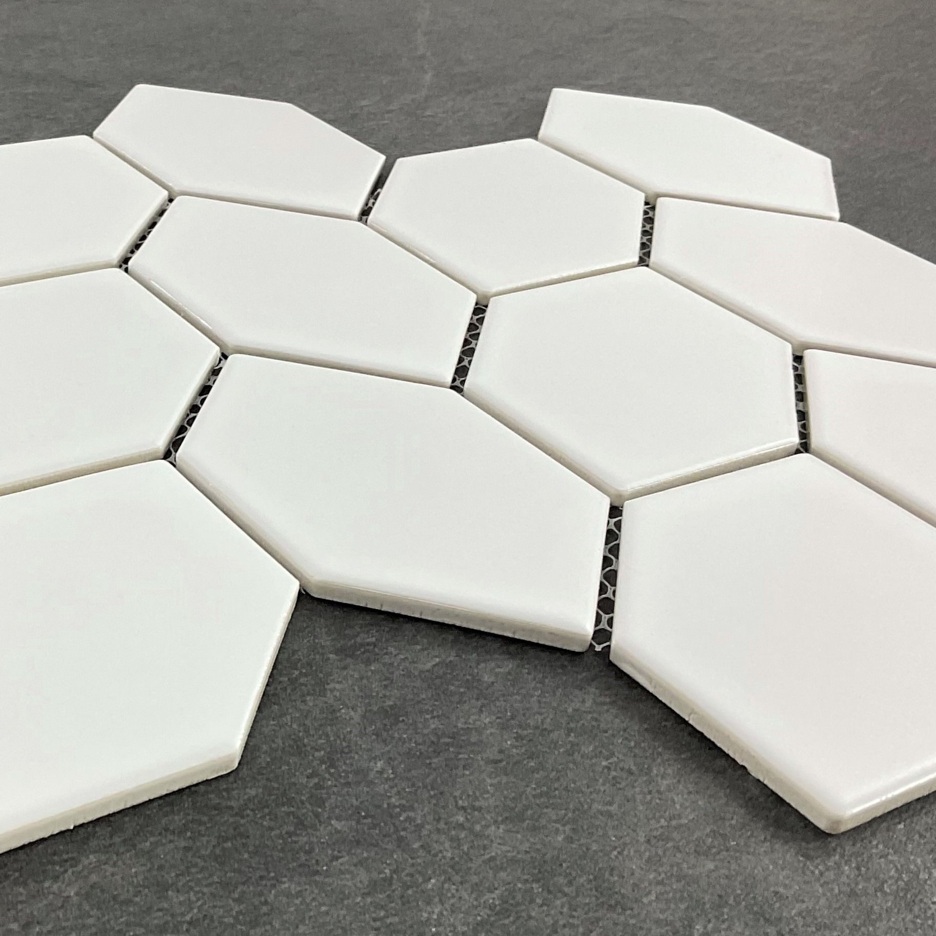 Porcelain Hexagon Mosaic Tile / Floor Tile / Wall Tile / - Temu