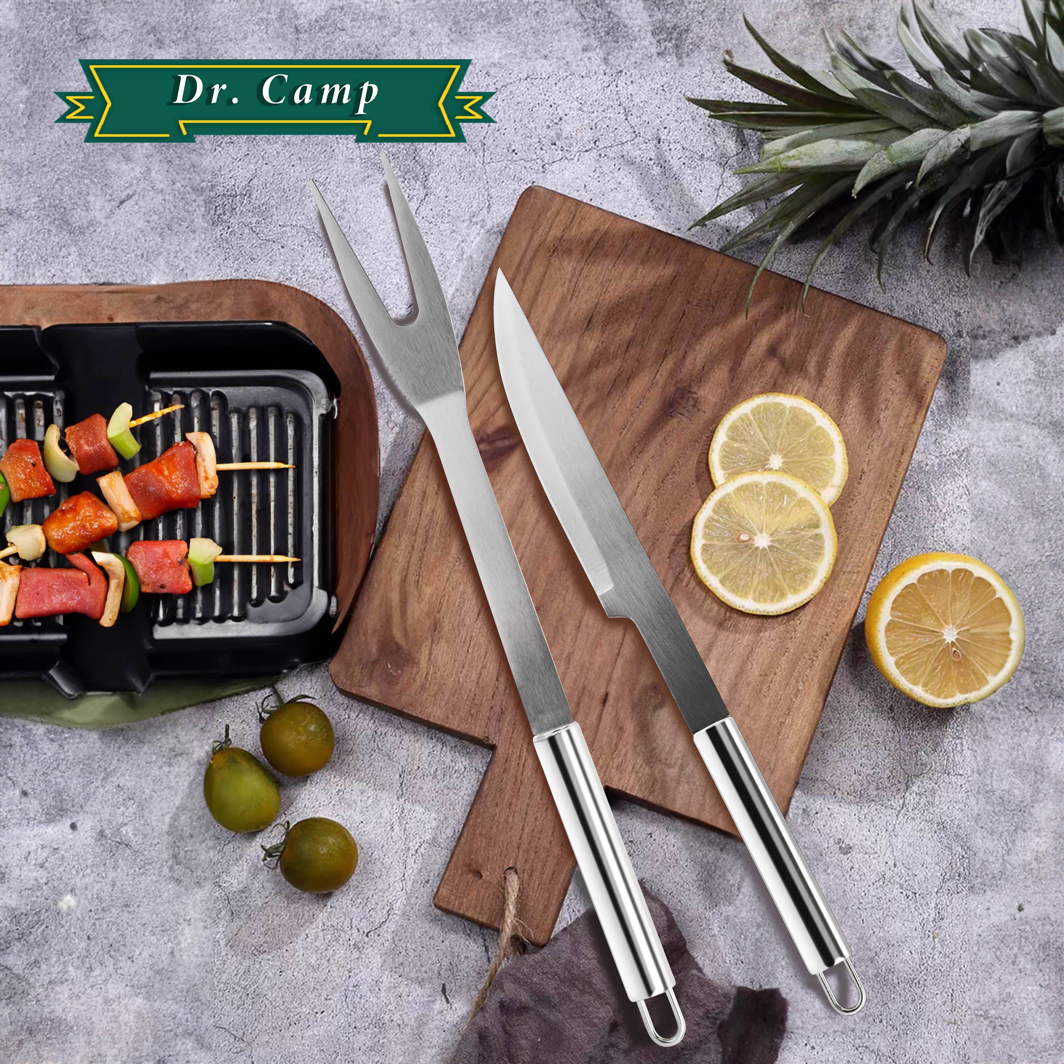 9 Pcs Grill Set Tools Stainless Steel Material Bbq Tool Set Grill ...