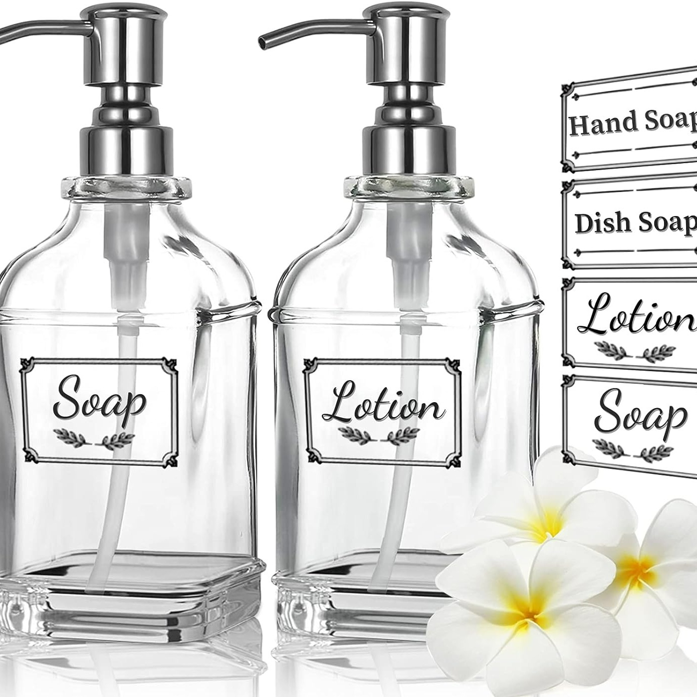 versatile glass soap dispenser bottle pump - Temu