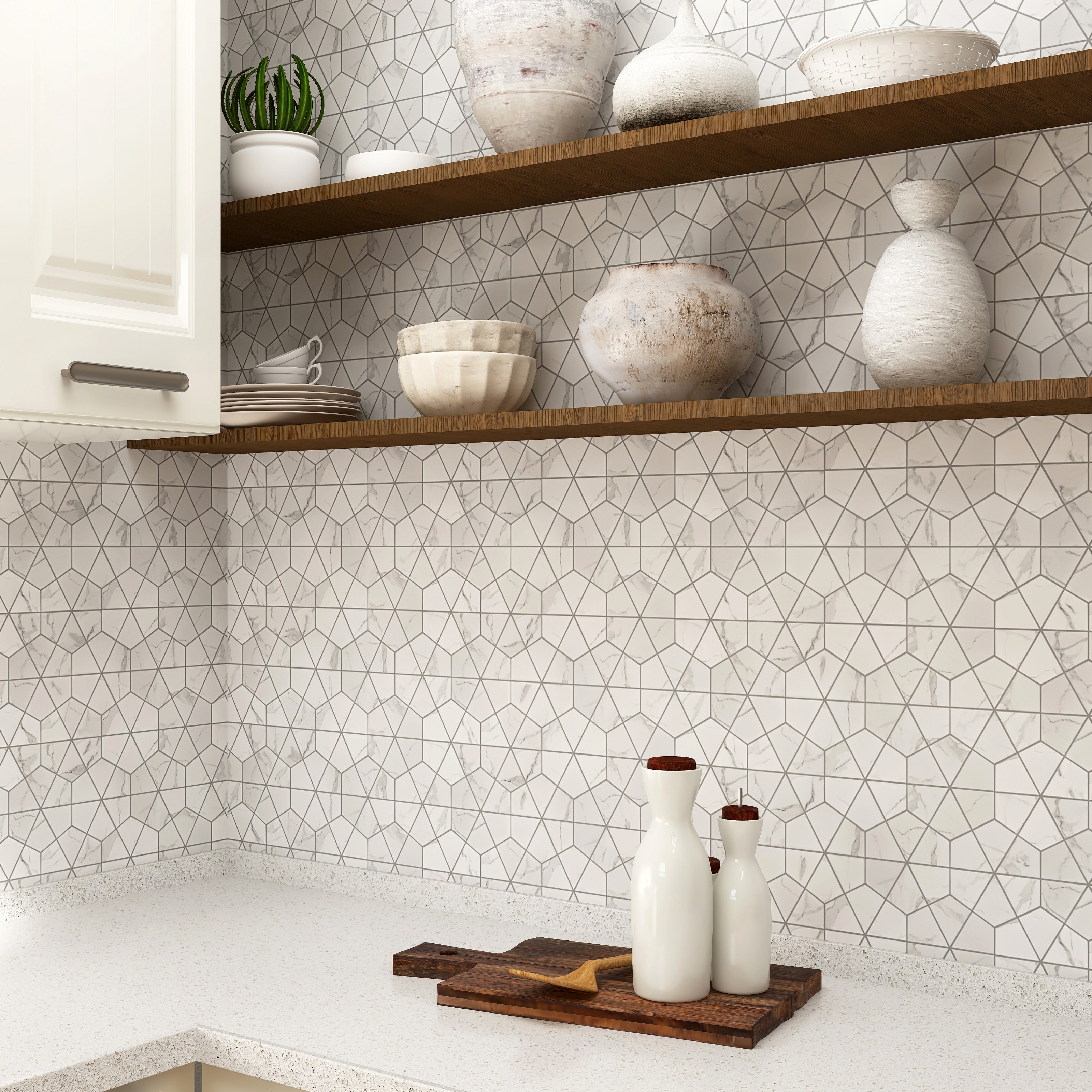 Diamond Porcelain Novelty Mosaic Tiles / Wall Tile / Floor - Temu