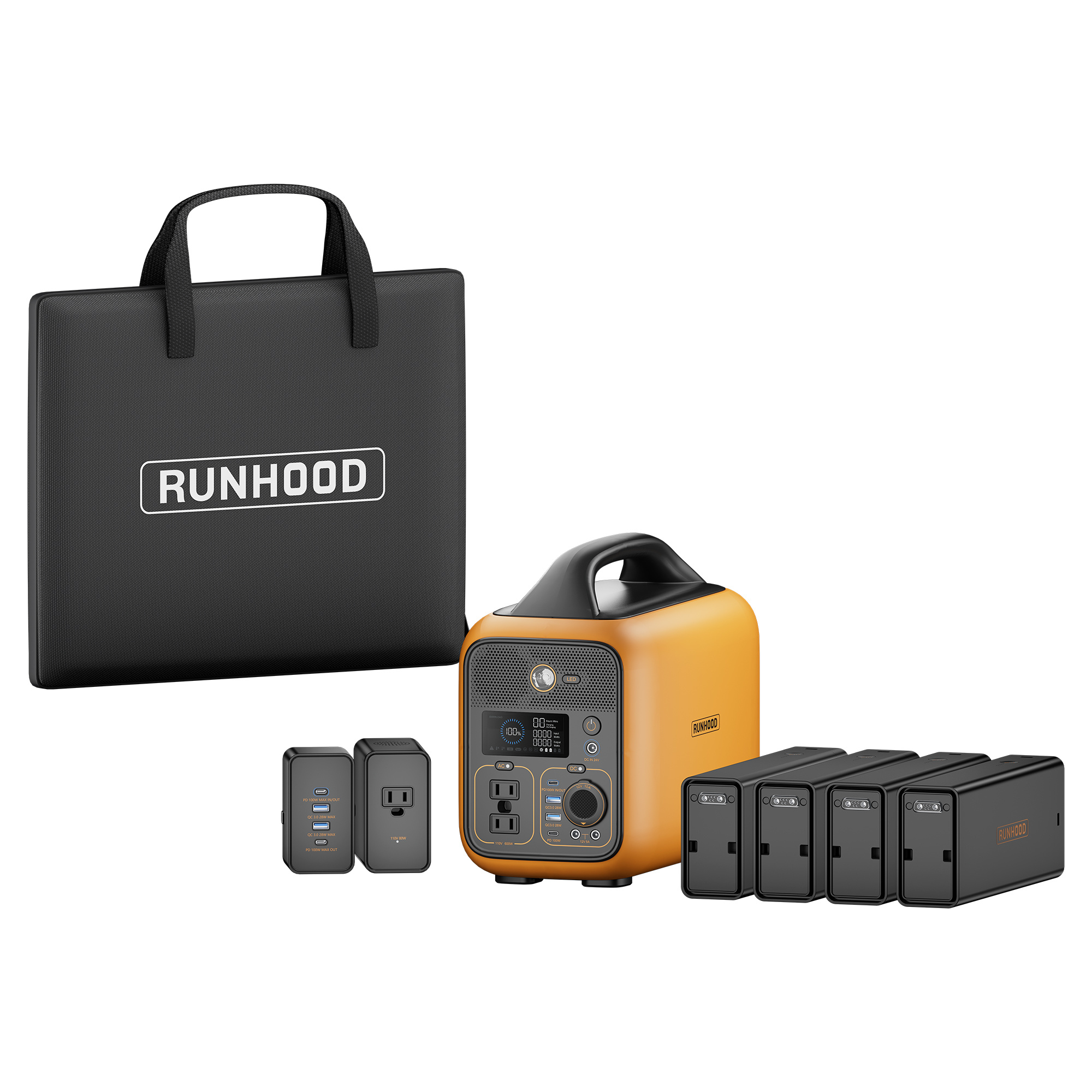 600 Pro Solar Generator 1296wh Portable Power - Temu