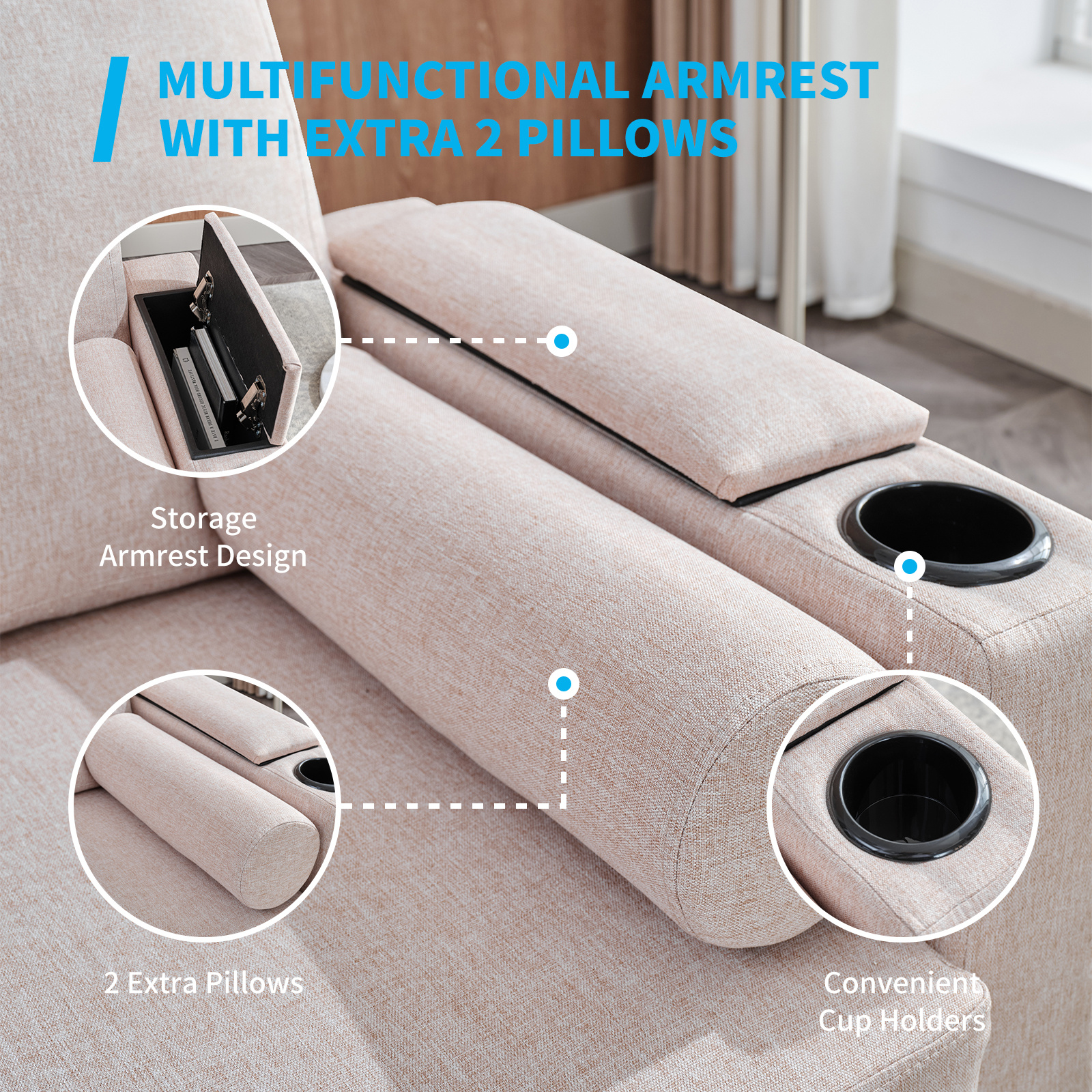 Modular Sectional Sofa Couch Set Convertible U shaped Sofa - Temu