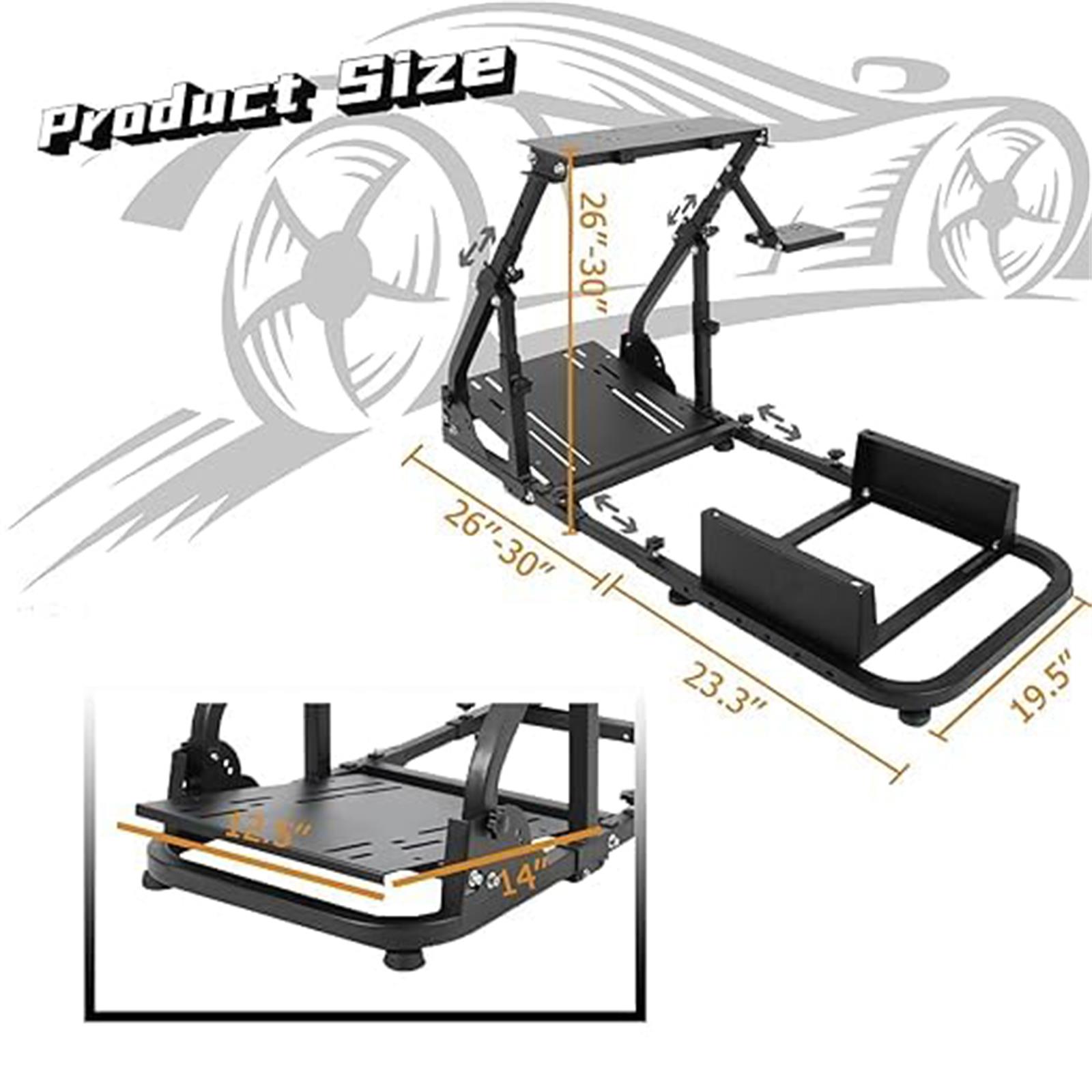 Racing Simulator Cockpit Steering Wheel Stand - Temu