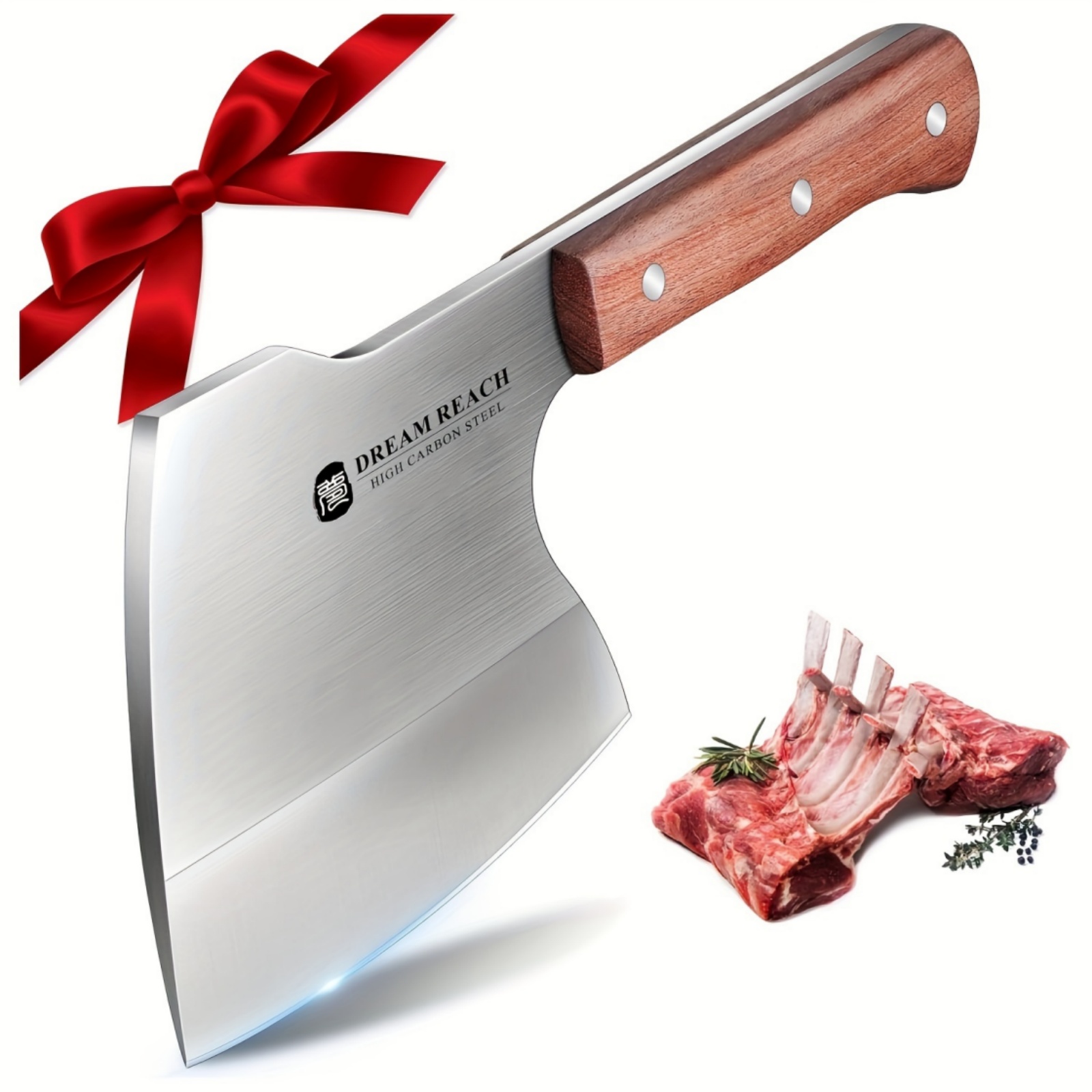 Meat Knife Heavy Duty Chopper Stainless Steel - Temu