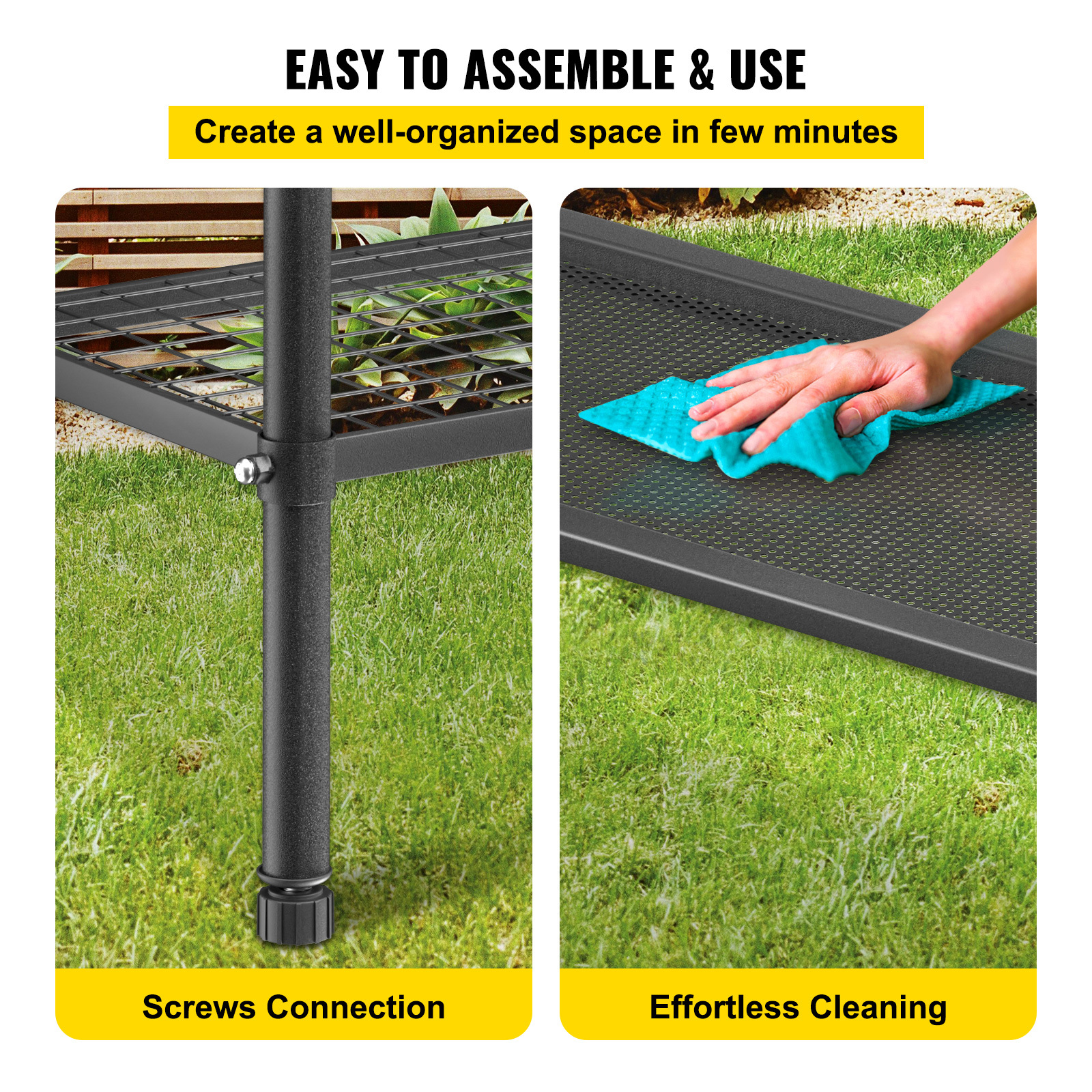 Potting Bench L X W X H Steel Outdoor Workstation - Temu