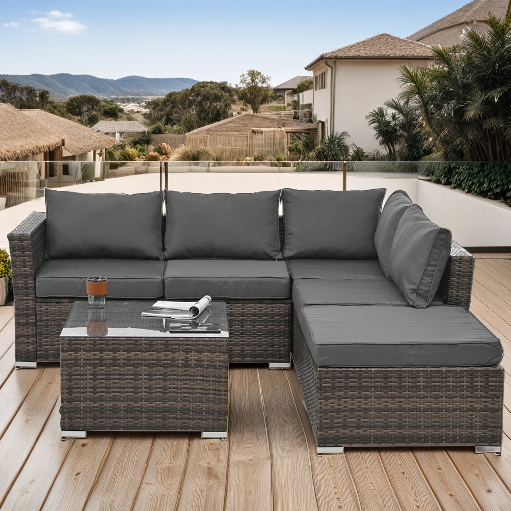 Patio Furniture Sets Patio Conversation Set Weather Outdoor - Temu