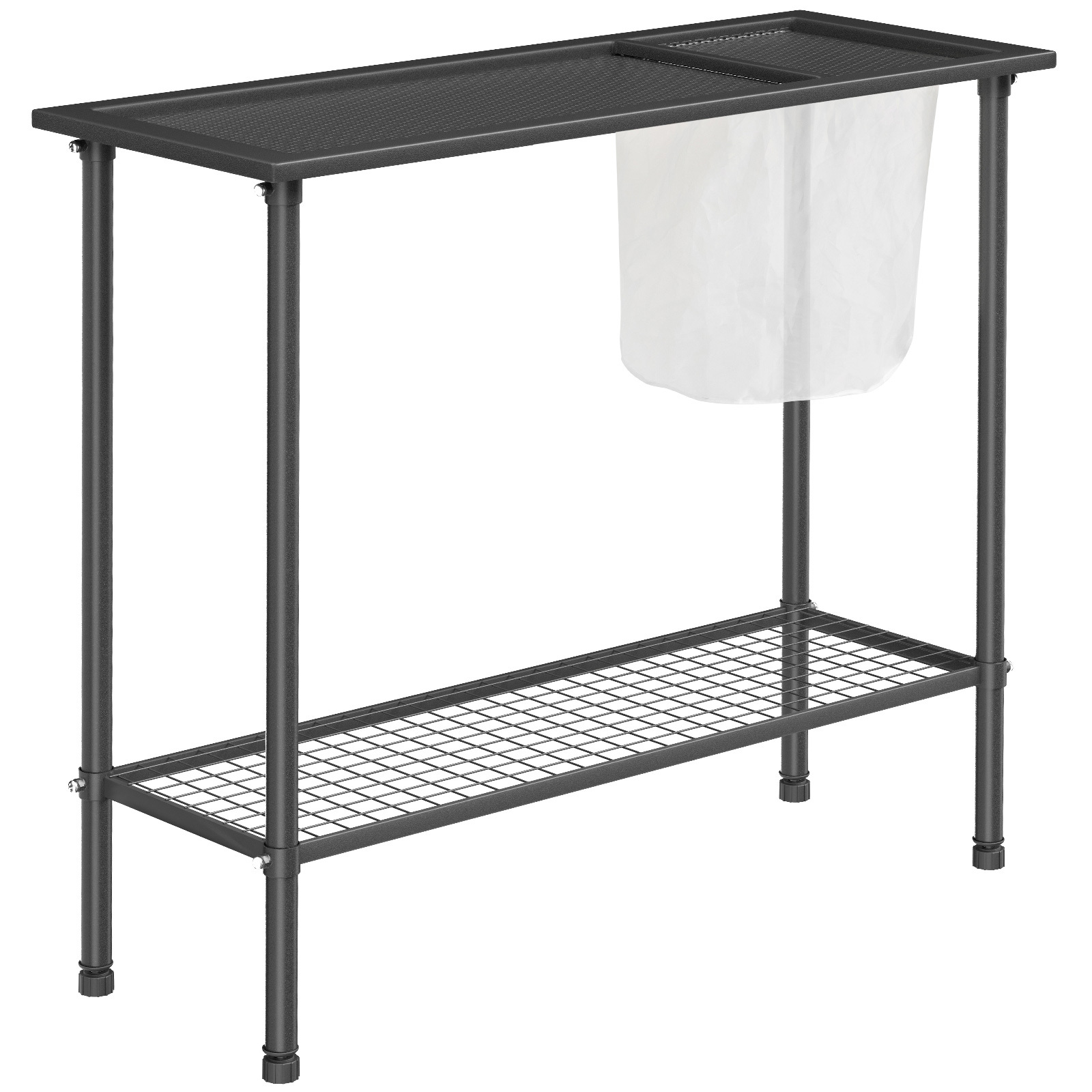 Potting Bench L X W X H Steel Outdoor Workstation - Temu