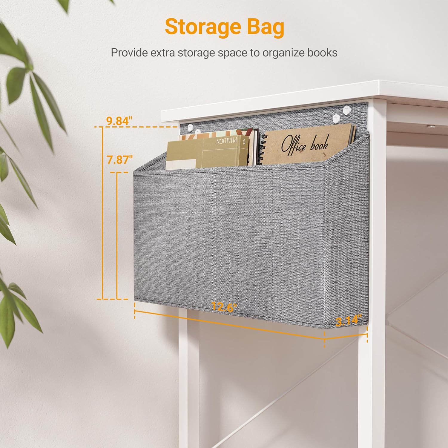 l shaped desk computer desk reversible storage shelves home - Temu