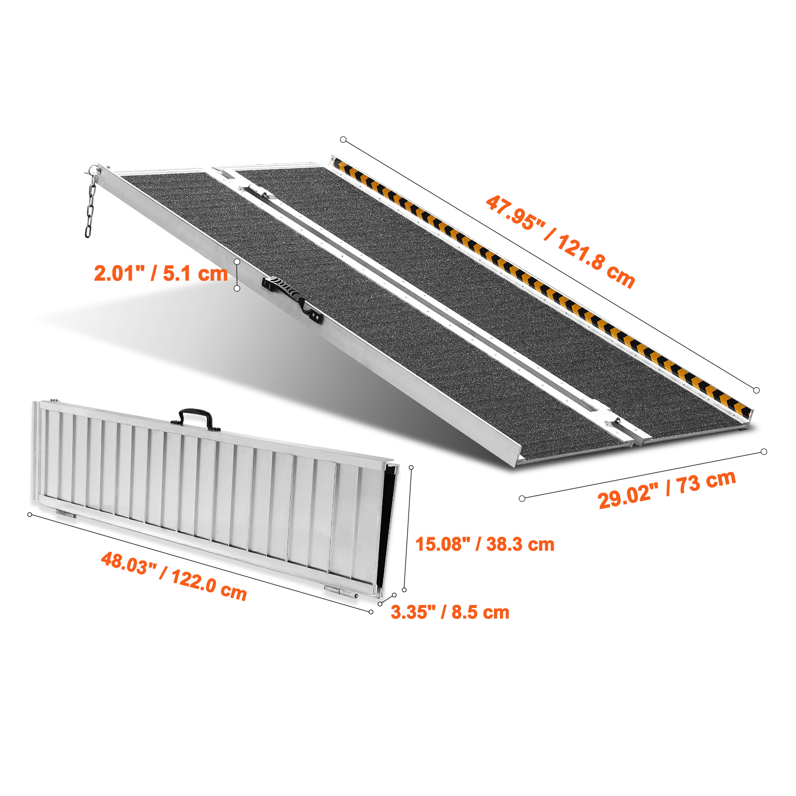 portable wheelchair ramp sold on Temu United States