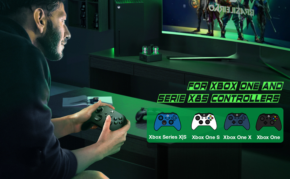 2x2550mah rechargeable battery packs / - Temu