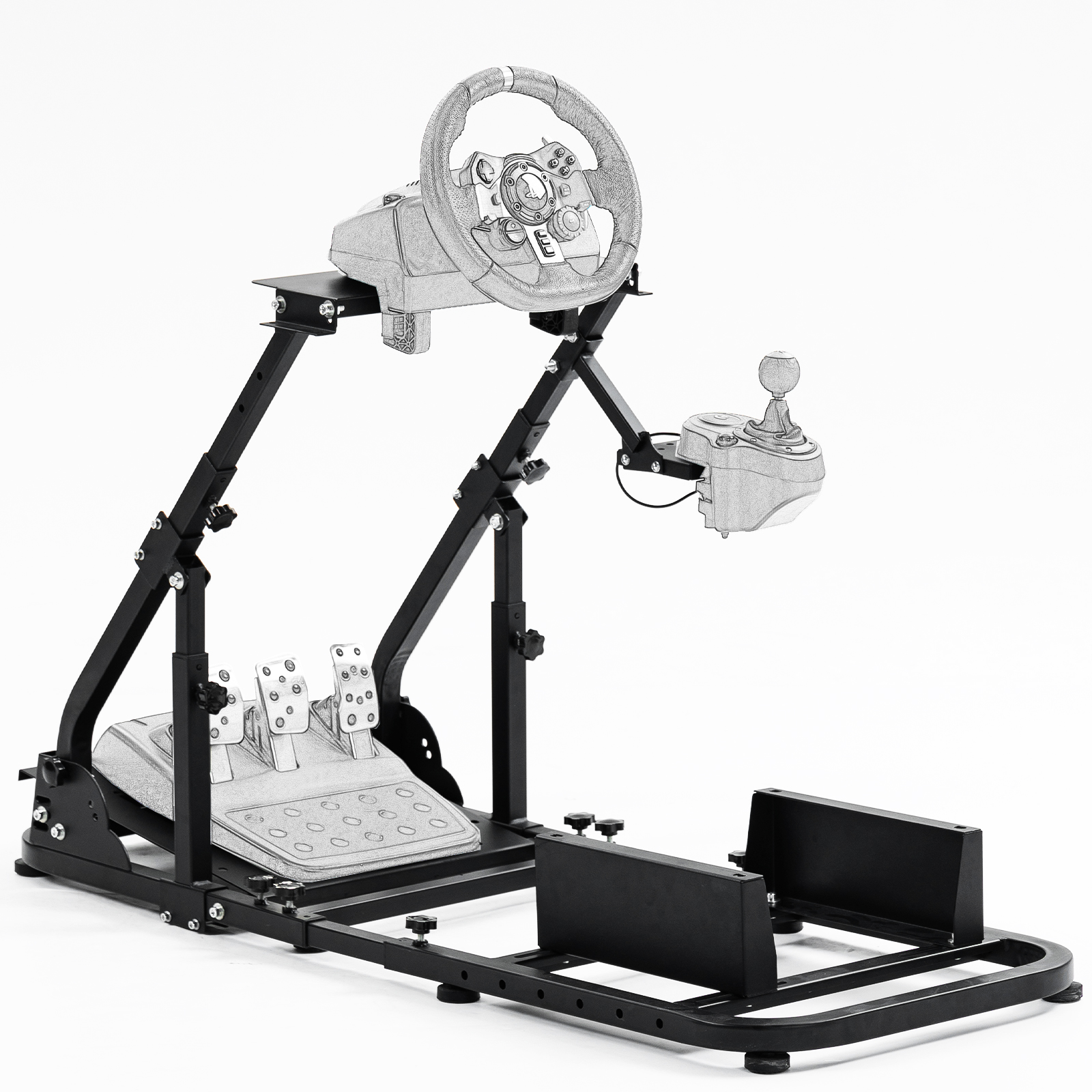Racing Simulator Cockpit Steering Wheel Stand - Temu