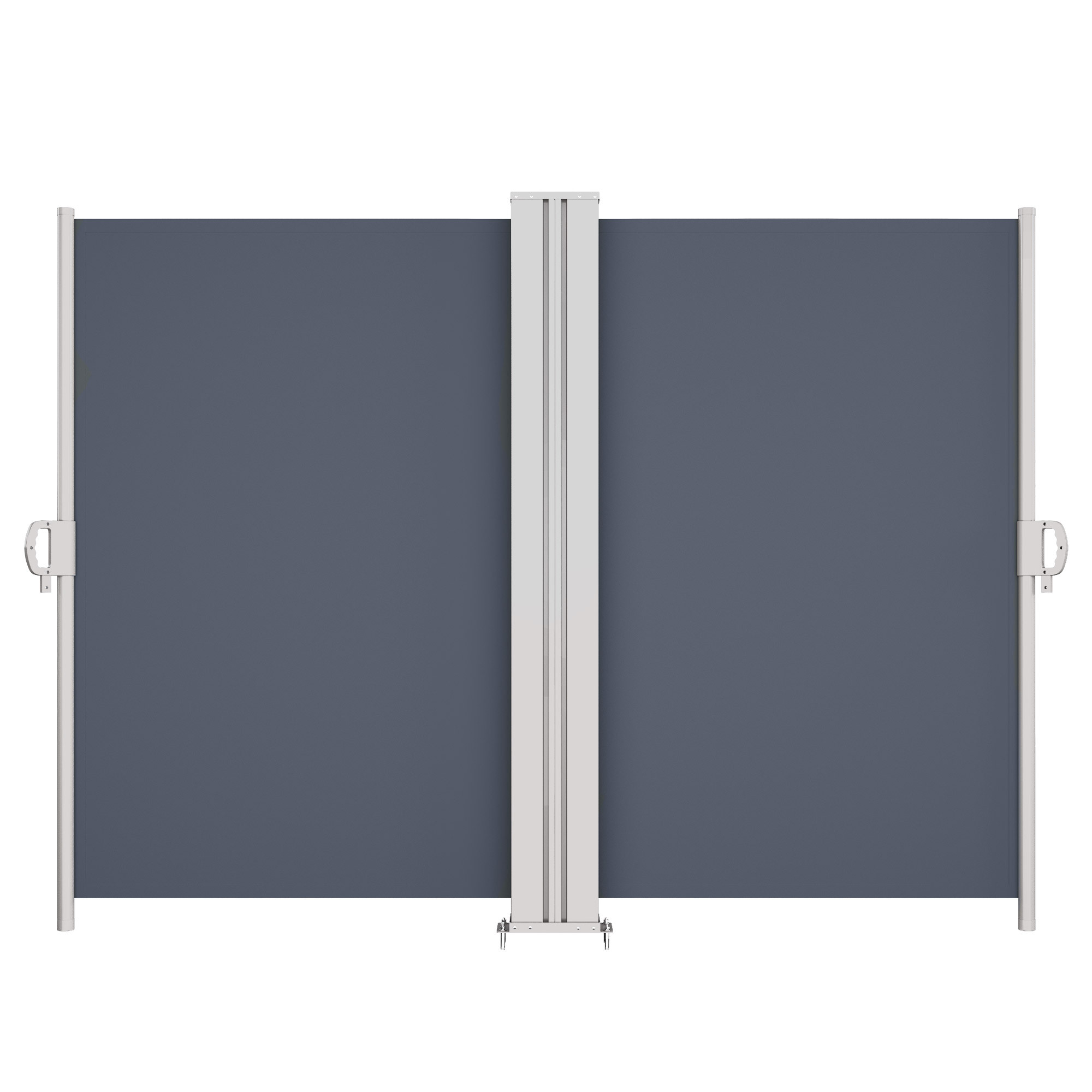 236''x 78'' Double Side Awning Retractable Side Awning Folding Privacy ...