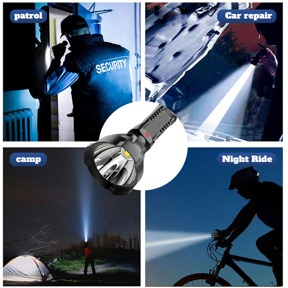 Flashlights High Lumens Flash Light Rechargeable Flashlights - Temu