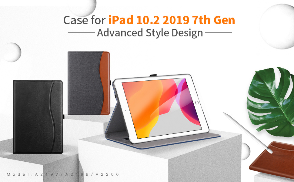 Business Tablet Case For Ipad 9th/8th/7th Gen 10.2 Inch 2021/2020/2019 ...
