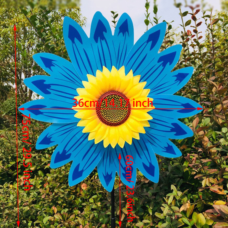 Sunflower Windmill Outdoor Garden Lawn Decoration Classic - Temu