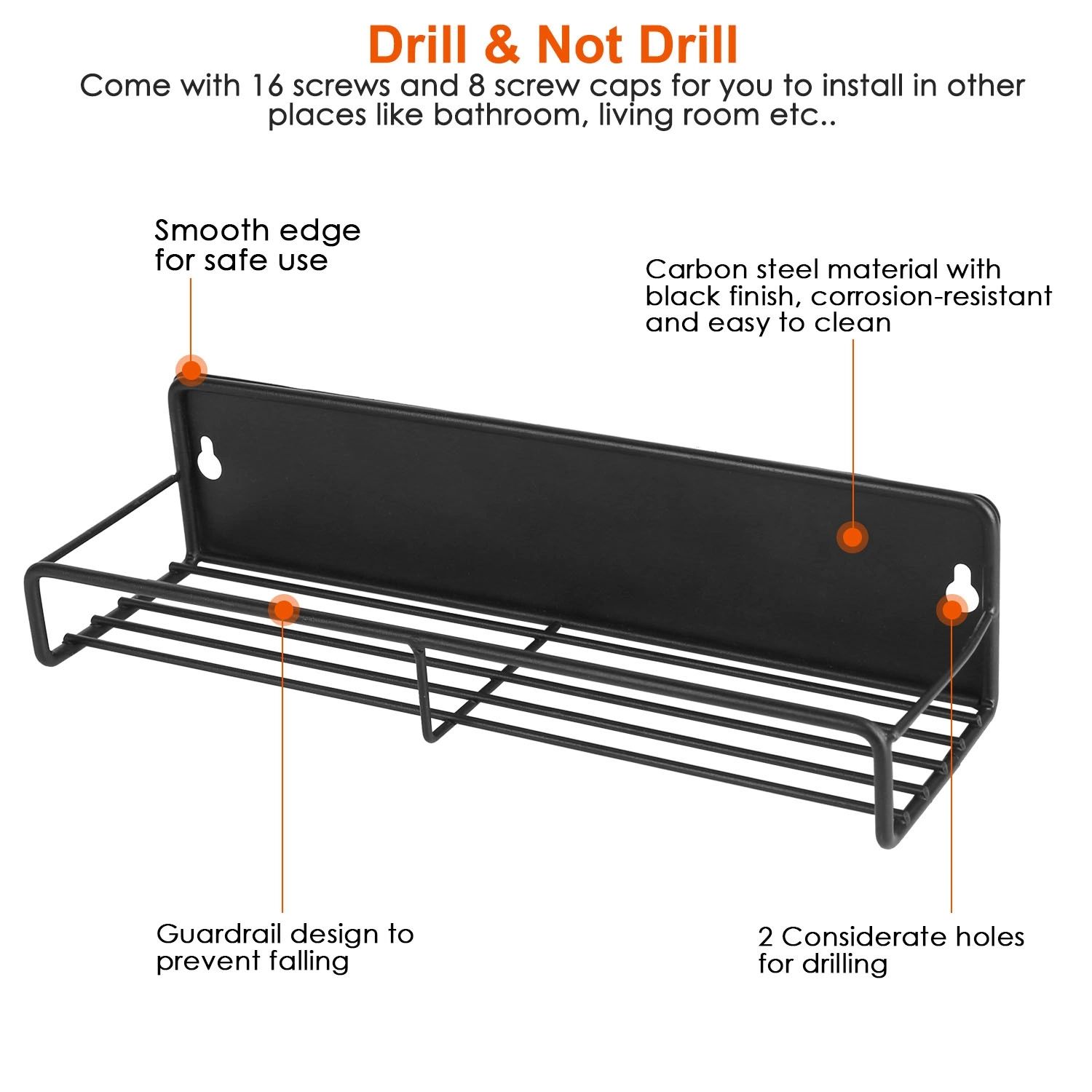 Strong Magnetic Spice Rack Organizer Fridge Storage Shelf - Temu