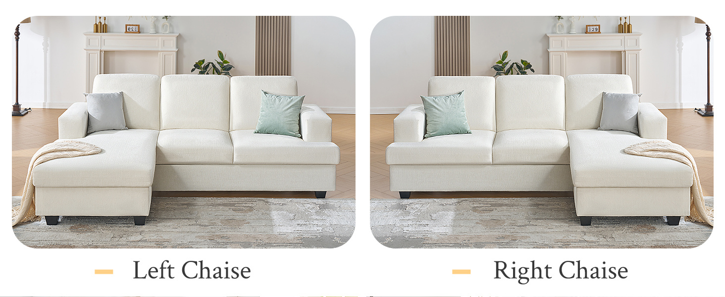 Reversible L Shape Convertible Sofa Storage Comfy Couch - Temu