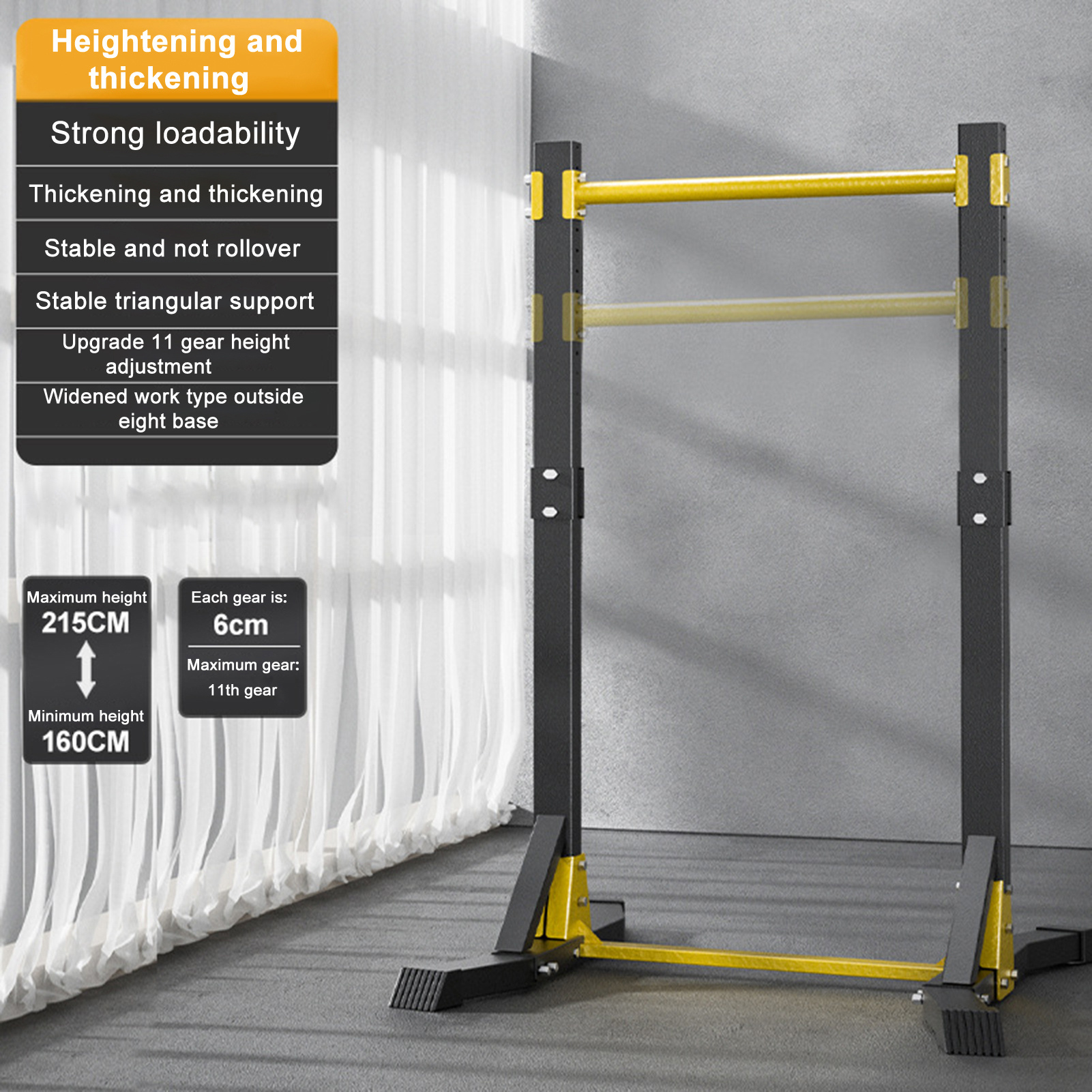 gym pull up bar sold on Temu United States