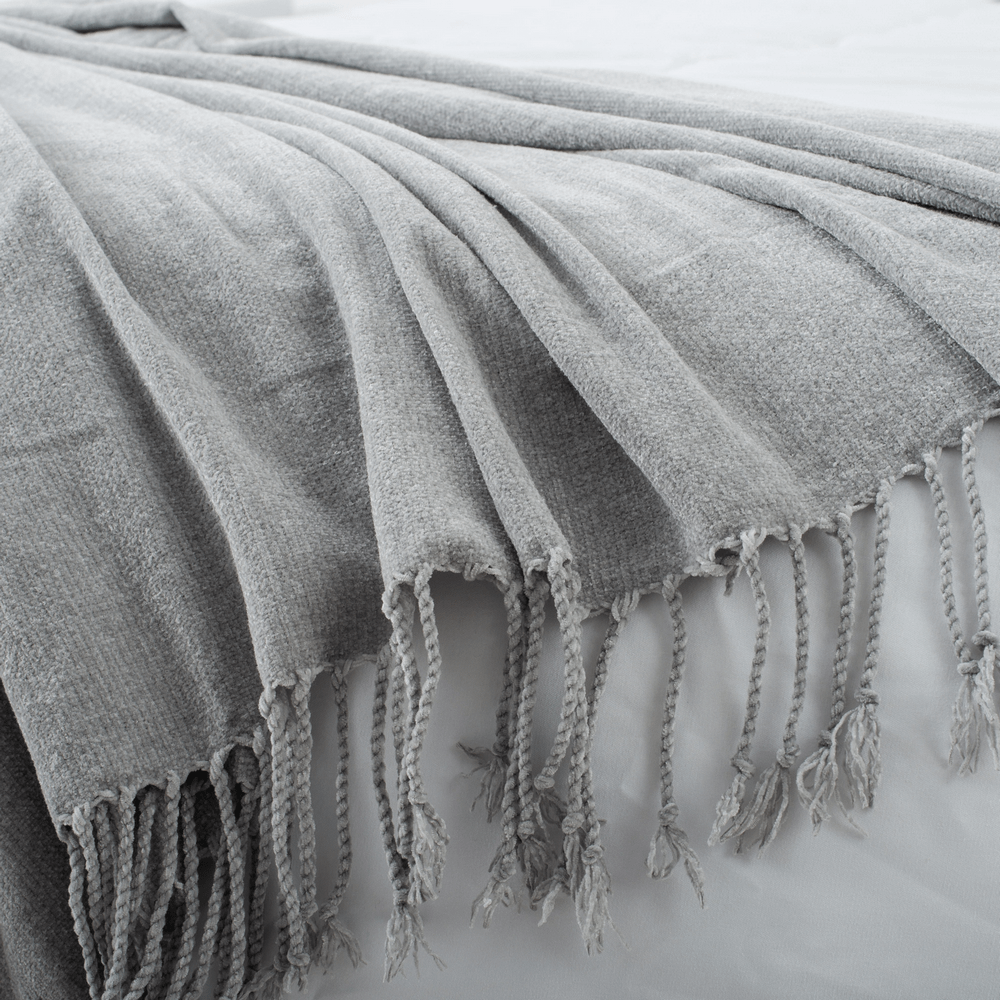 Chenille Throw Blanket Couch Lightweight Throws Bed - Temu
