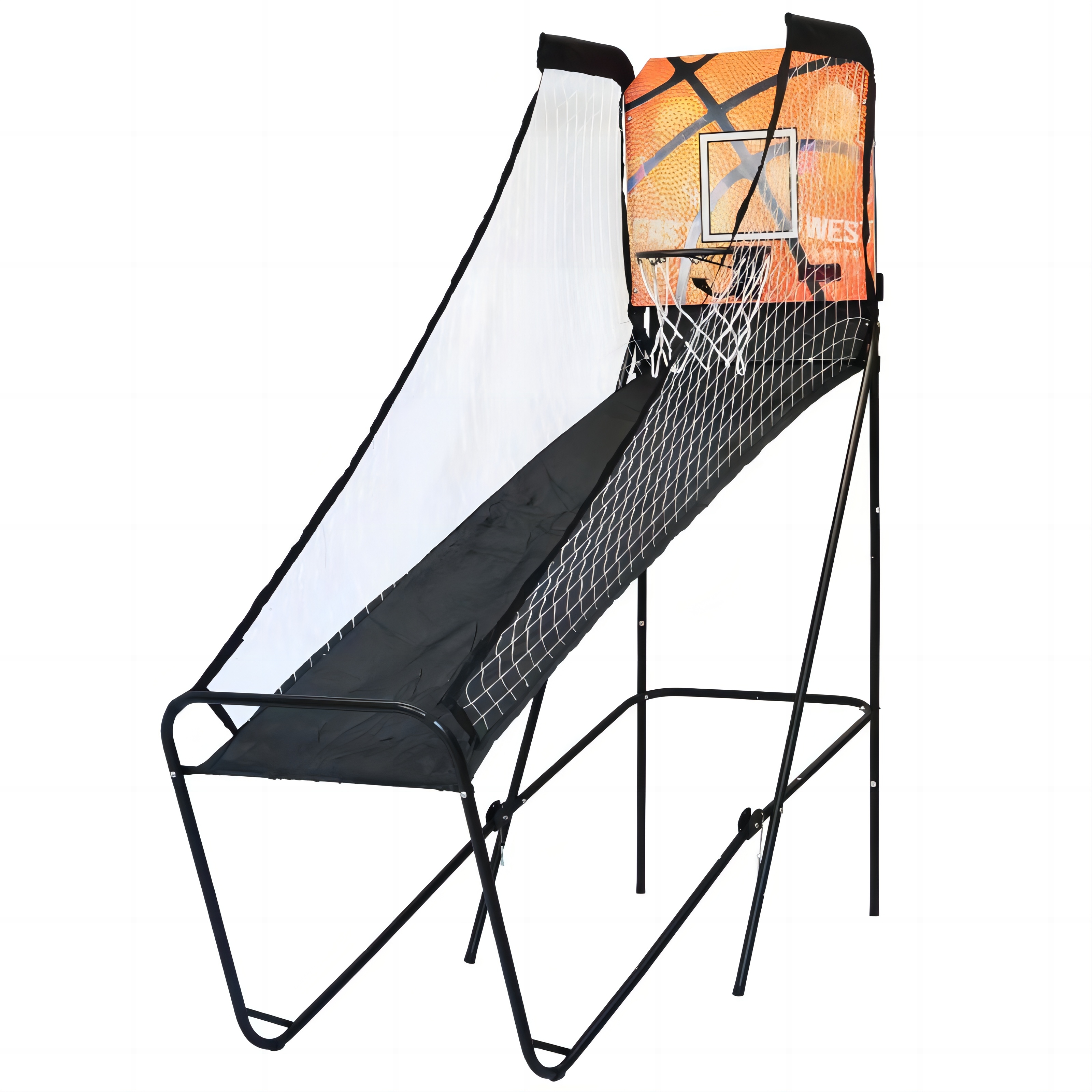 Basketball Iron Hoop Arcade Game With Electronic Board For 2 Players ...