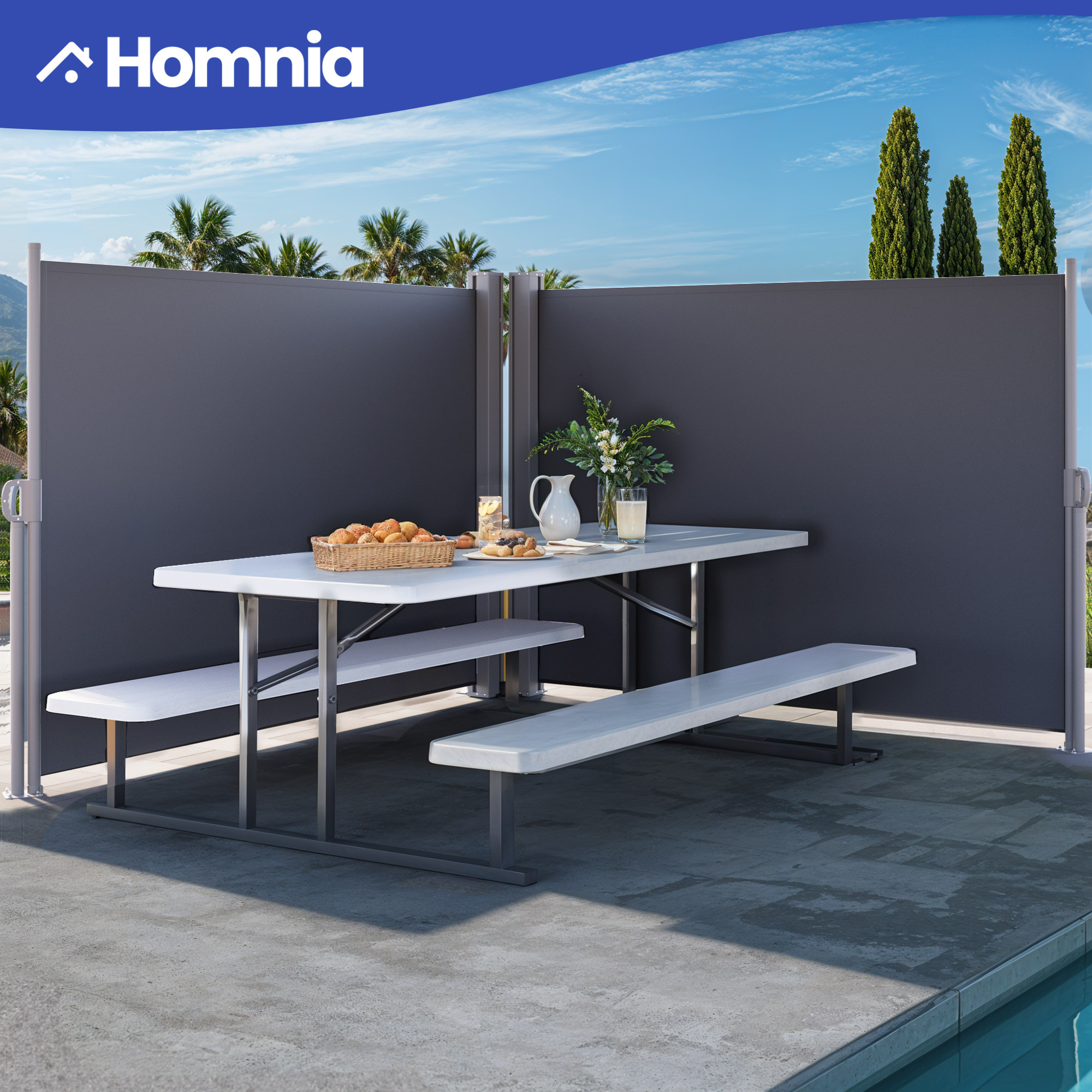 Retractable Side Awning Folding Privacy Screen Privacy Fence - Temu