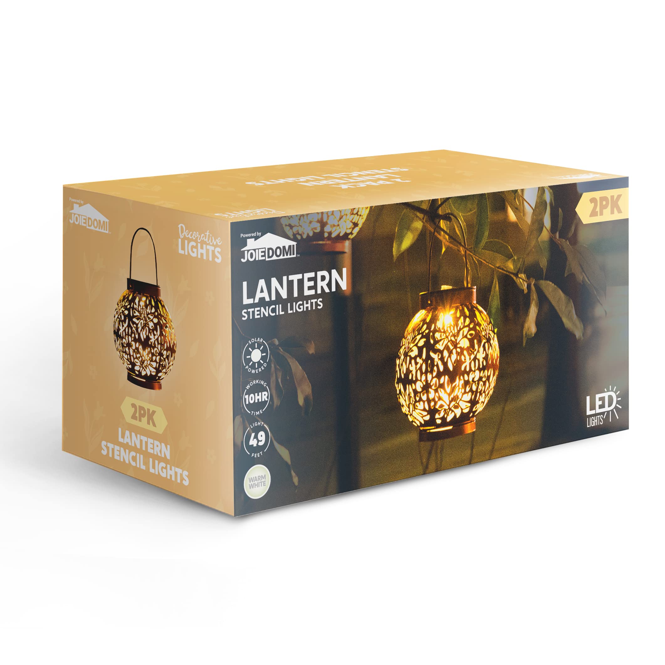 Outdoor Solar Hanging Lantern Lights Waterproof Tabletop - Temu