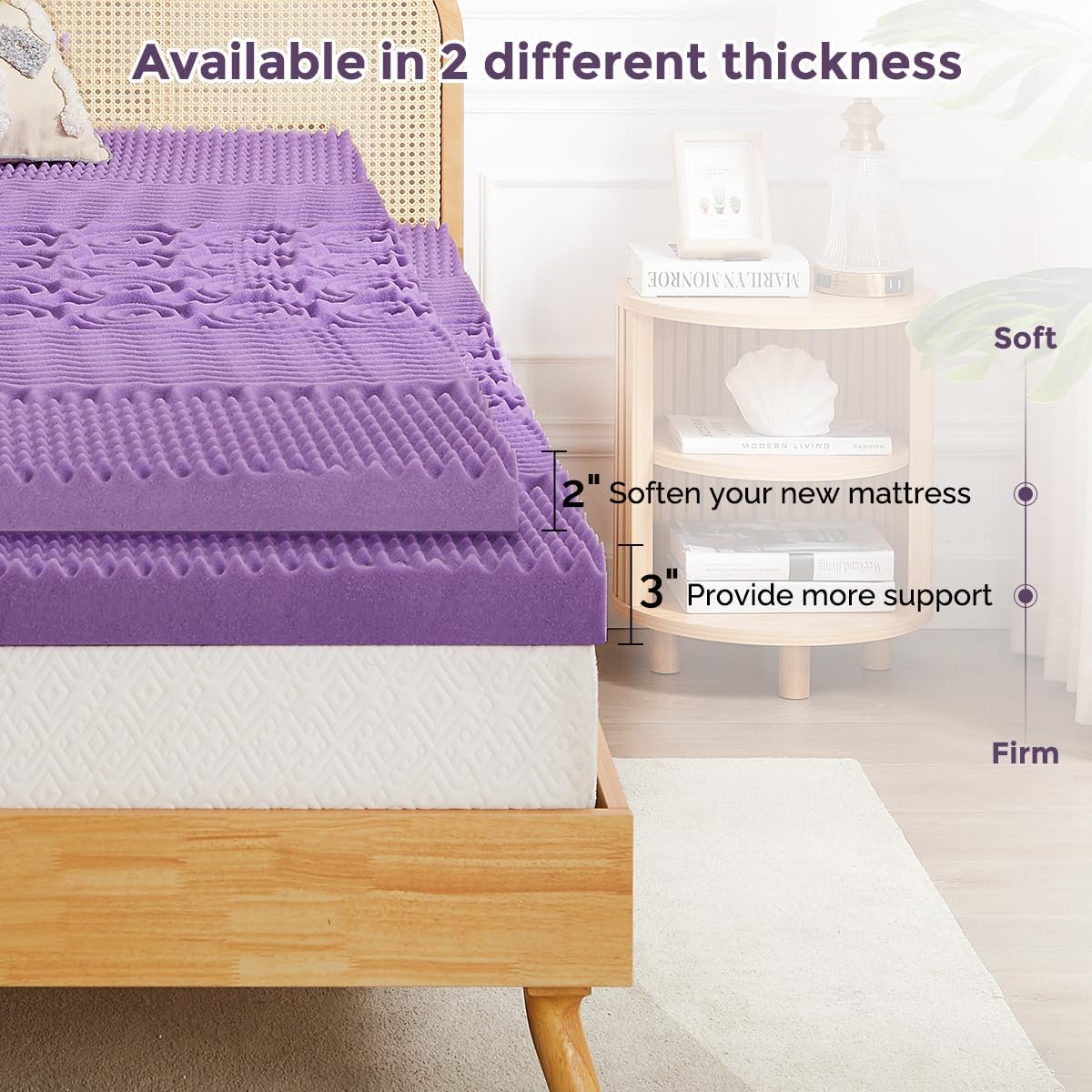 Mattress Gel Foam Bed - Temu