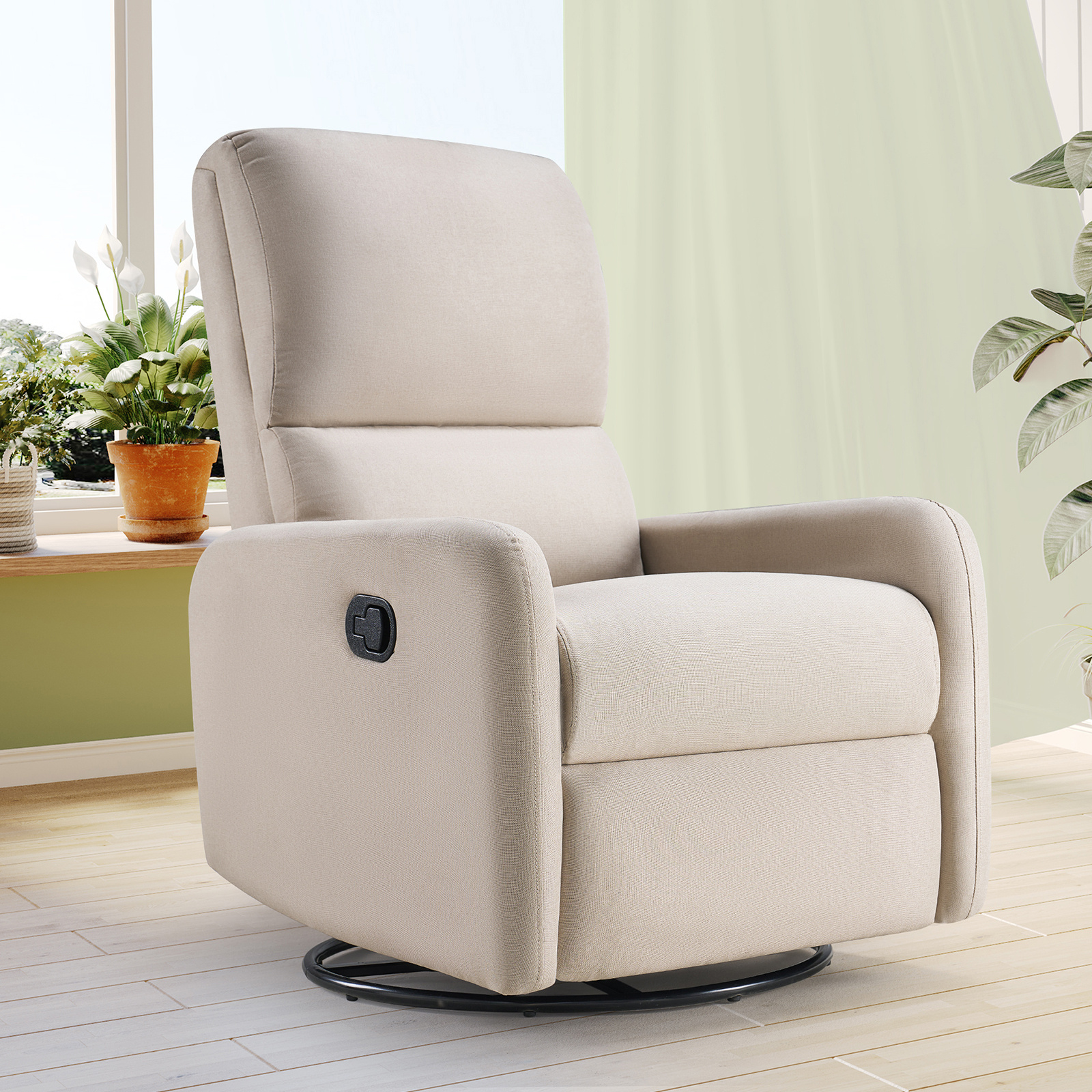 Recliner Chair Featuring Swivel Rocking - Temu