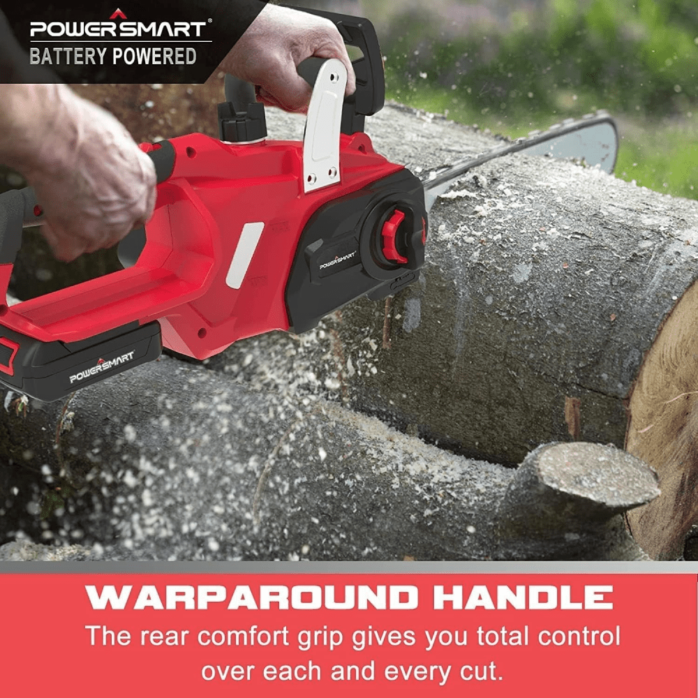 20v Cordless Chain Saw 4.0ah Battery Blade - Temu