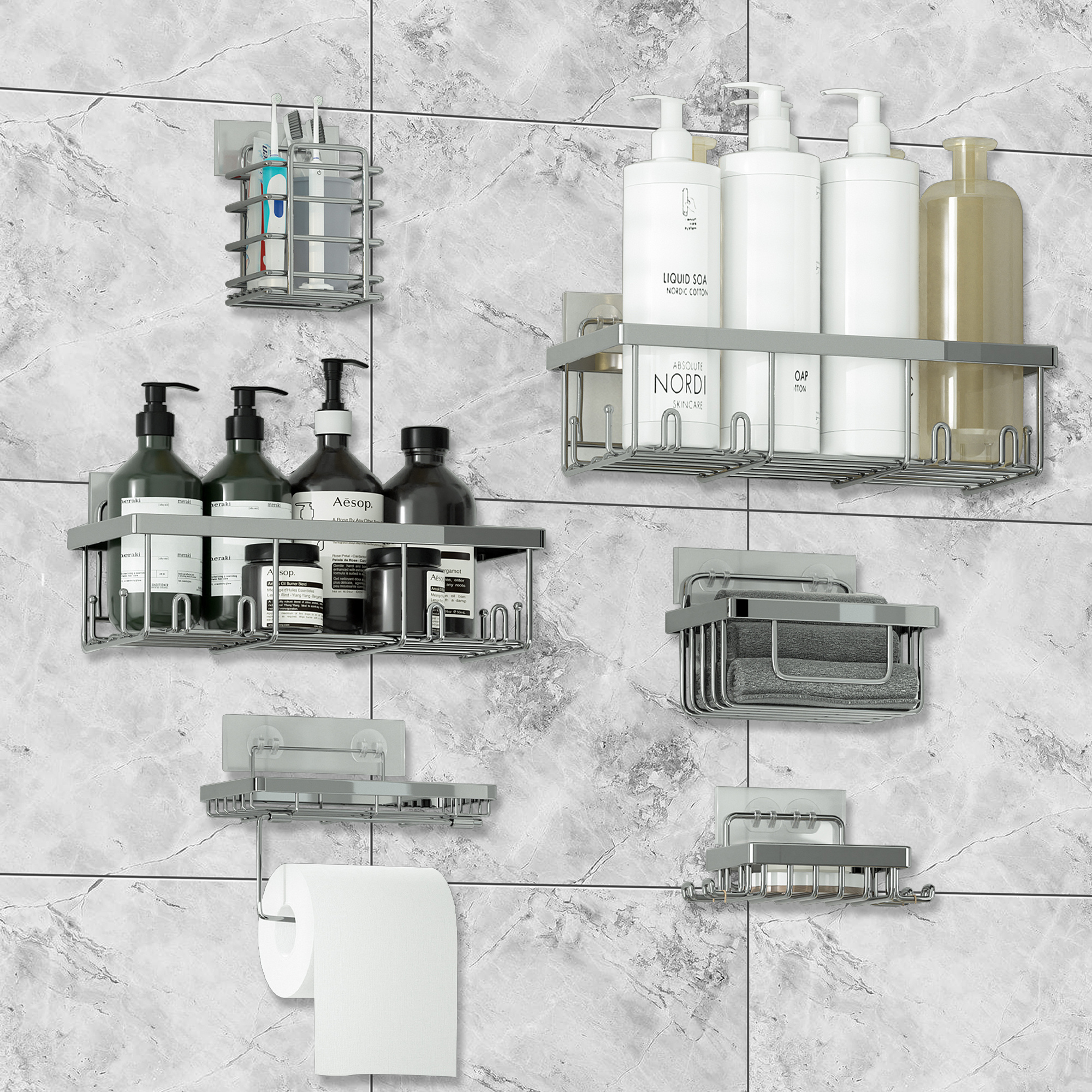 shower caddy shower shelves shower organizer no - Temu