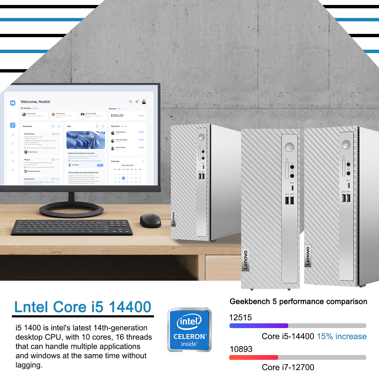 Computadora Escritorio Ideacentre 3i Procesador - Temu