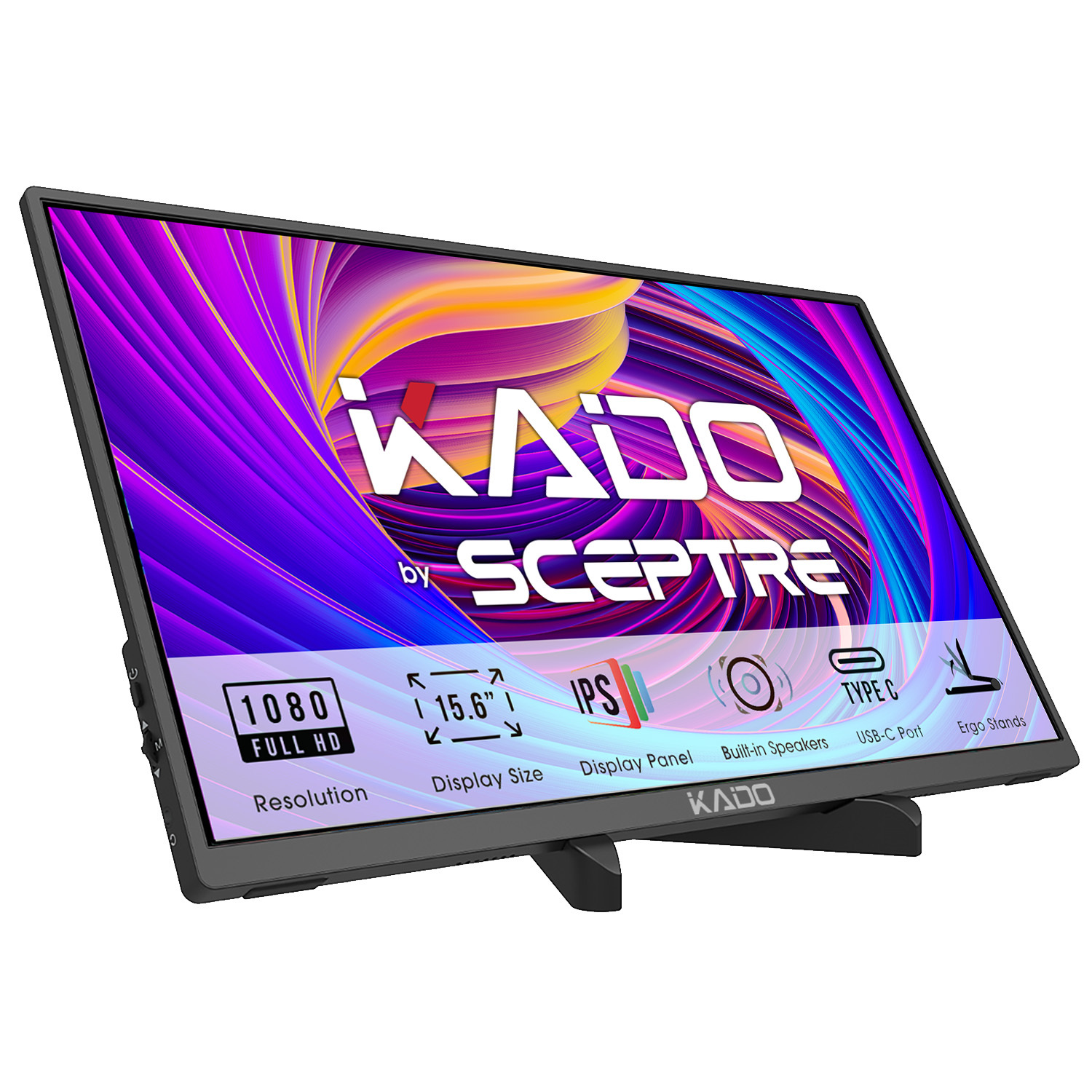 Portable Monitor Laptop Ips 1920x1080 Dual Usb - Temu