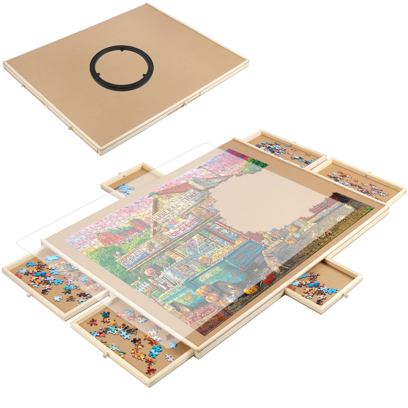 puzzle boards sold on Temu United States