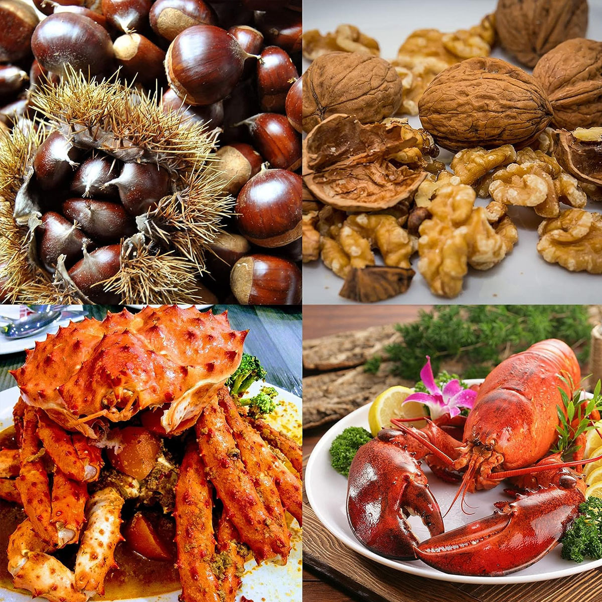 Nut Biscuits Picks Stainless Steel Nutcrackers Silver Metal - Temu