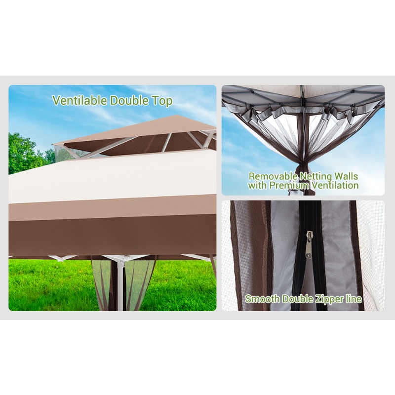 Mosquito Double Ventiation Of Shade For , , And , - , & - Temu