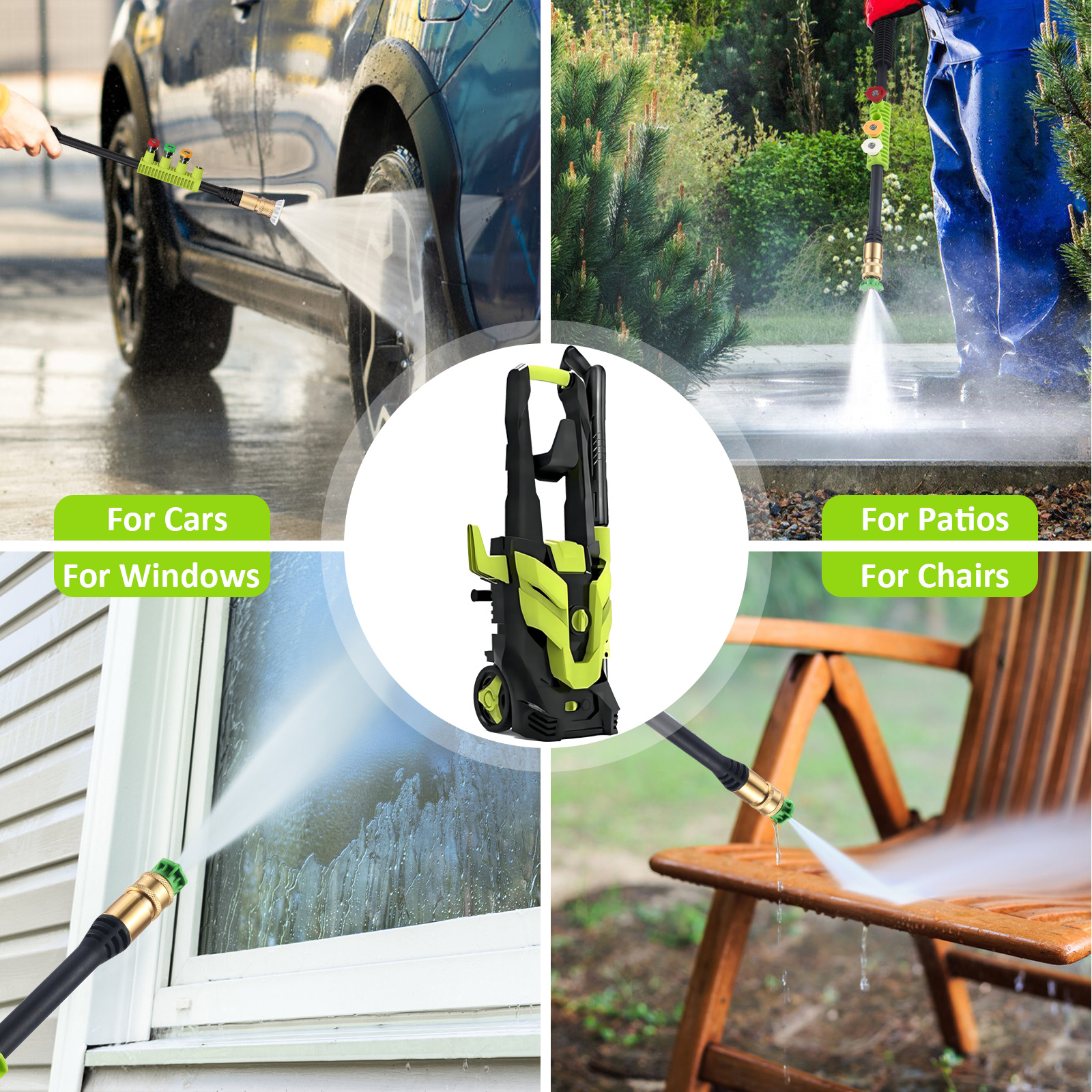 Electric Pressure Washer 4000 Psi Max 2.6 Gpm Power Washer 4 - Temu