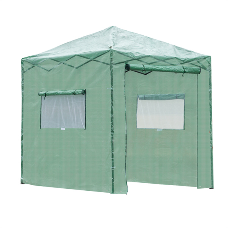 Plastic Iron Pipe Pe Mesh Foldable Greenhouse Shed - Temu