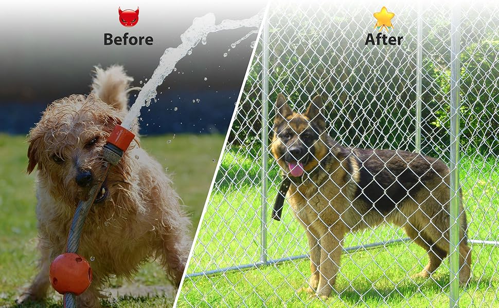 Extra Large Outdoor Dog Kennel 10x10 Anti rust Dog Kennel - Temu