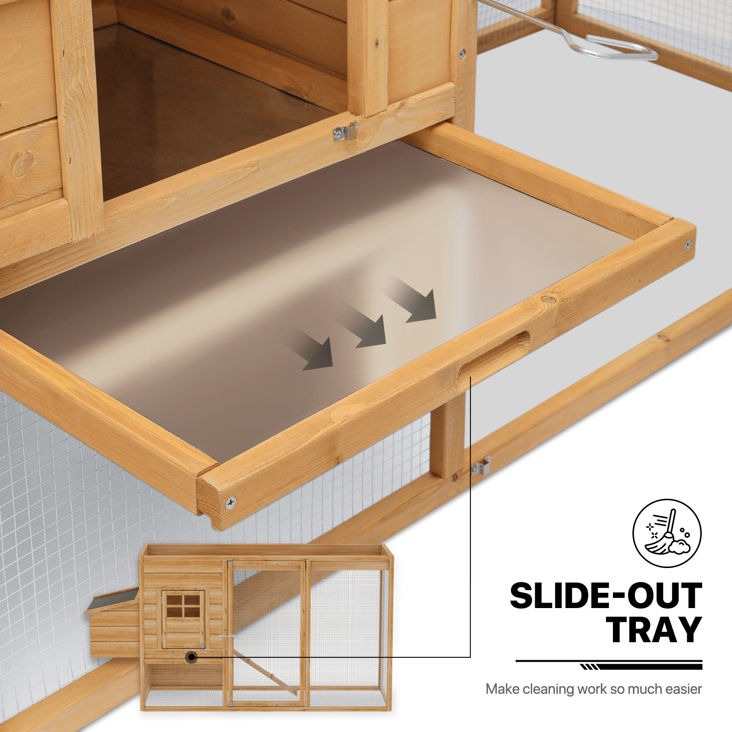 Chicken Coop Run Nesting Box Ventilation Wire - Temu